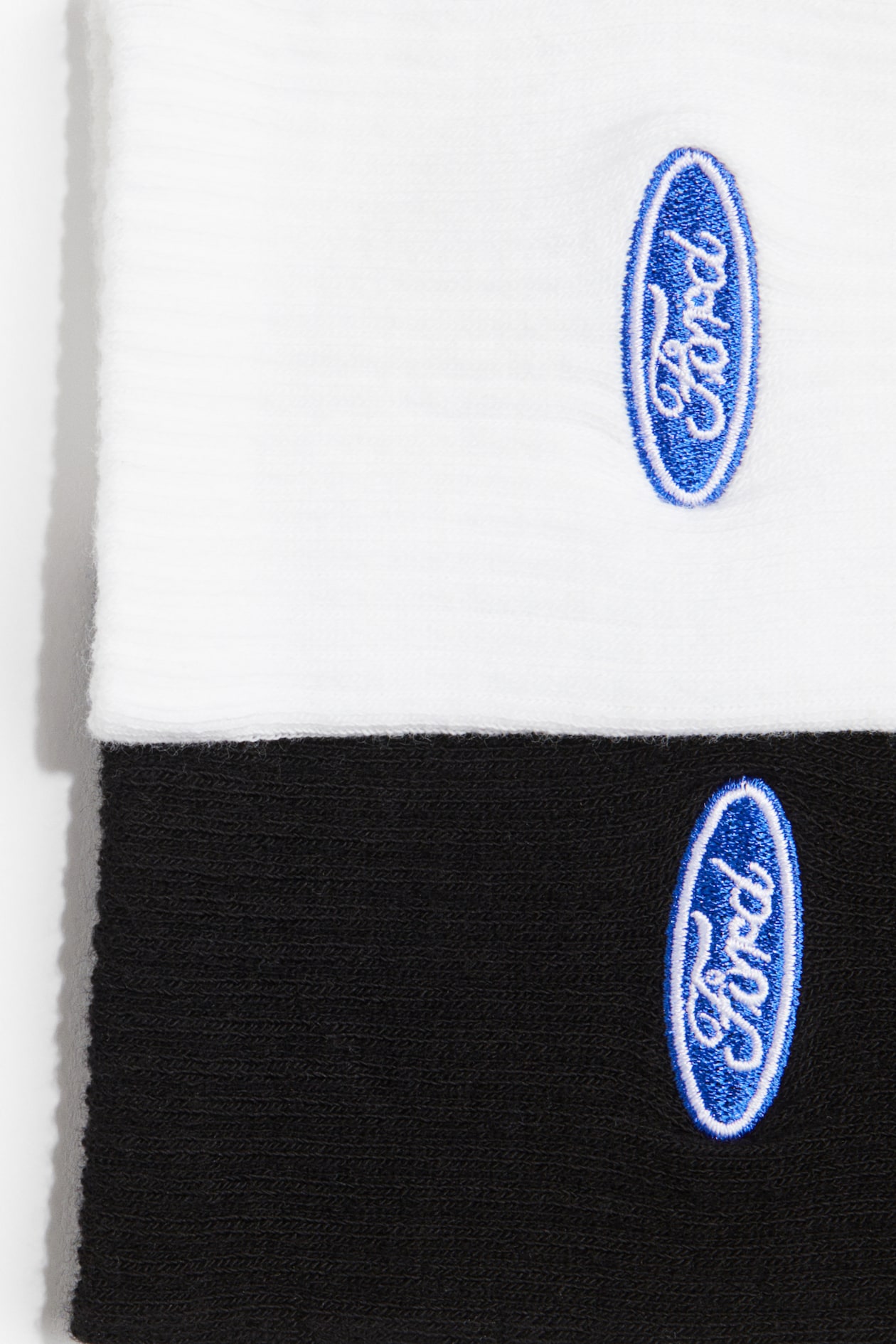 2-Pack Socks - Black/Ford - Men | H&M US