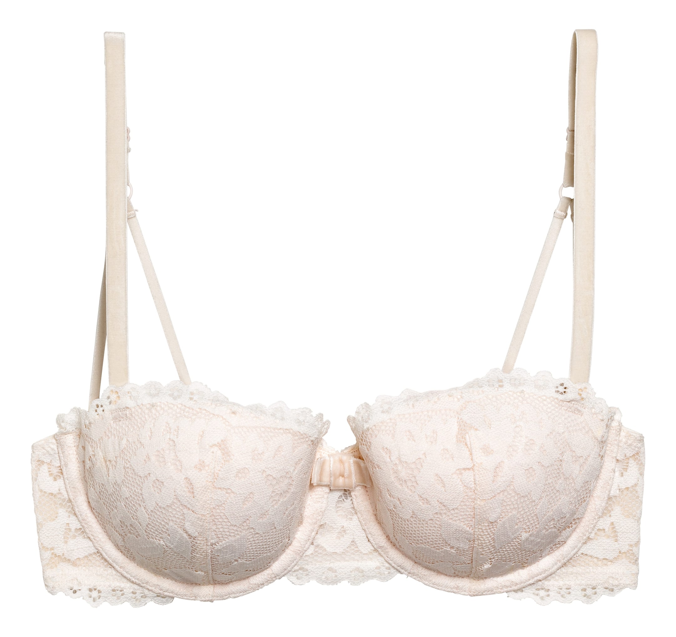 Women's White Lace Balconette Bra | H&M CA