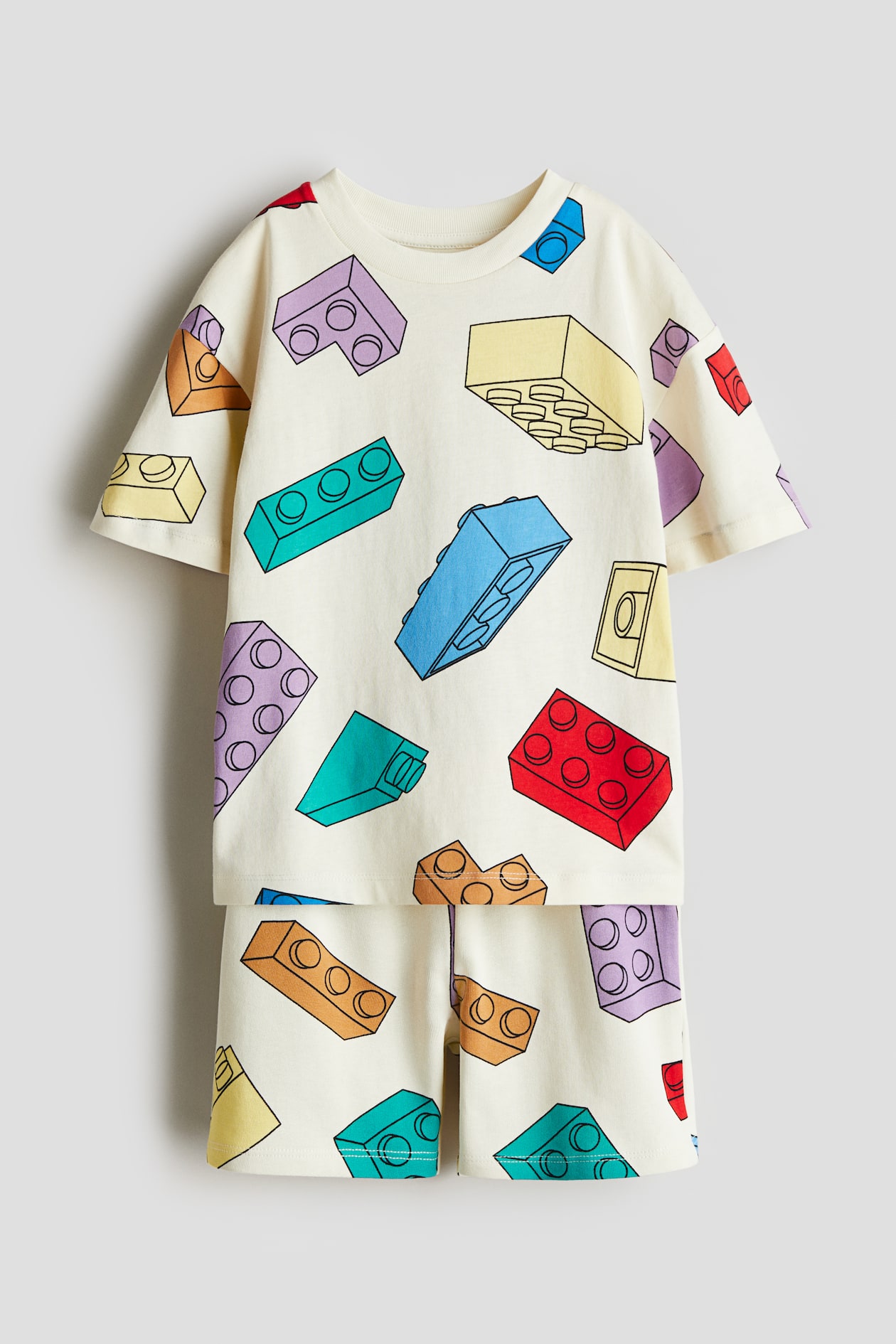 Conjunto de 2 piezas con motivo estampado - Blanco/LEGO® - NIÑOS | H&M ES
