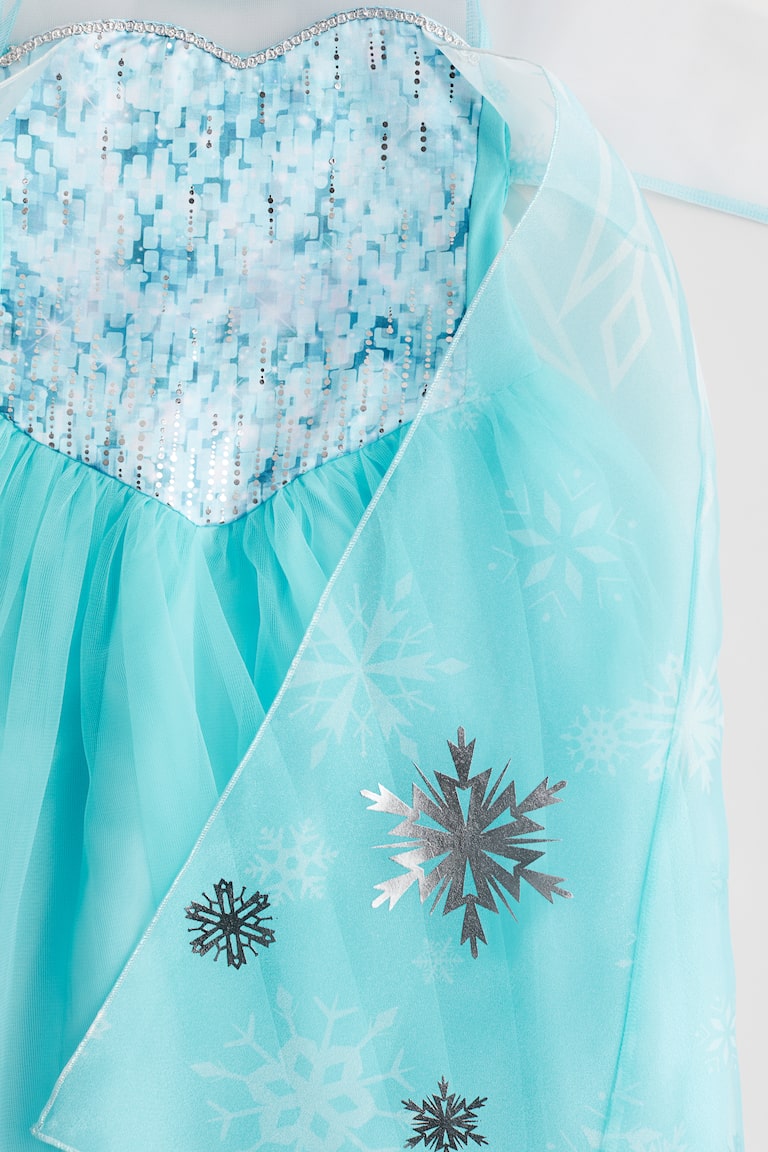 Light turquoise/Frozen Costume Dress for kids | H&M US
