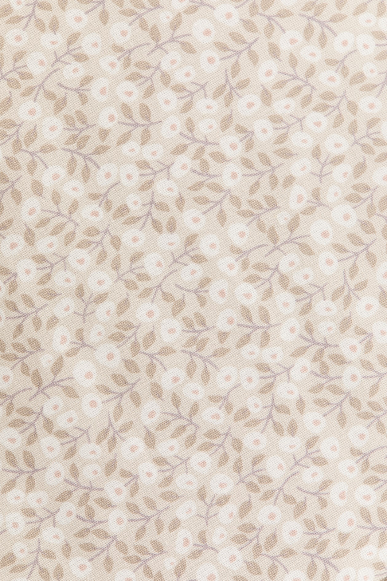 Beige/floral Patterned Cotton Baby Mat at H&M Home | H&M US
