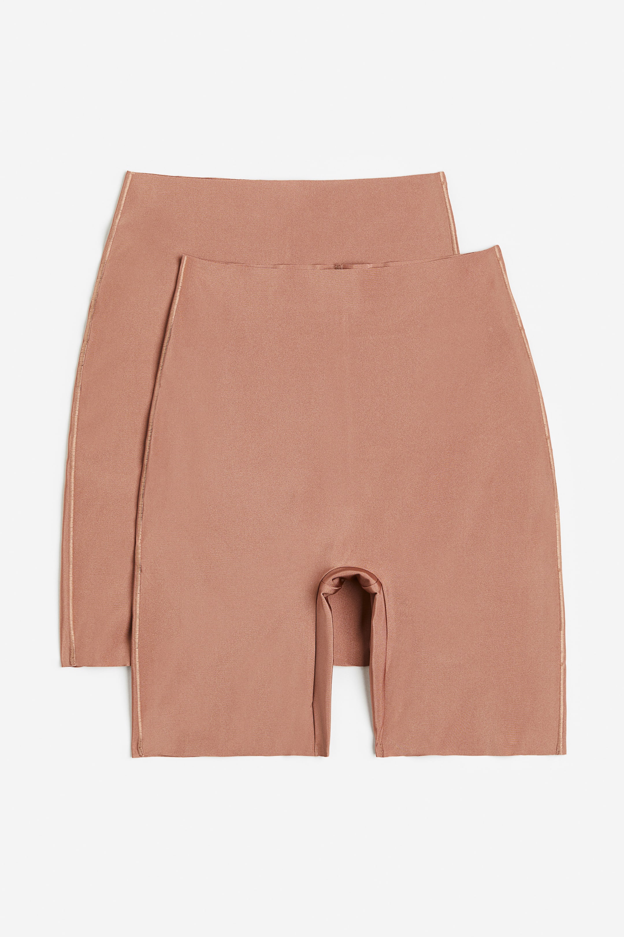 2-pack No-show Light Shaping Bikers - Dark beige - Ladies | H&M CA