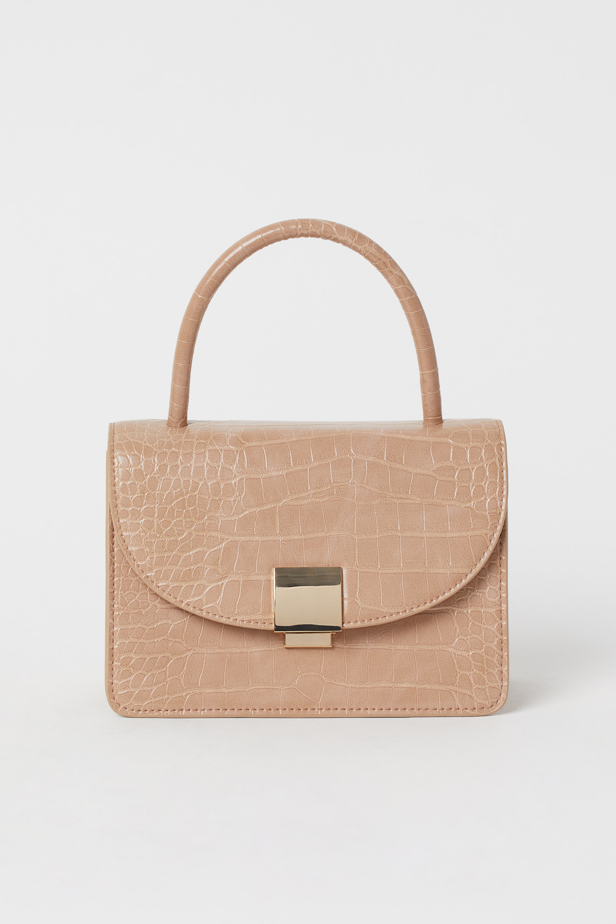 Chain shoulder strap handbag - Light beige - Ladies | H&M HK