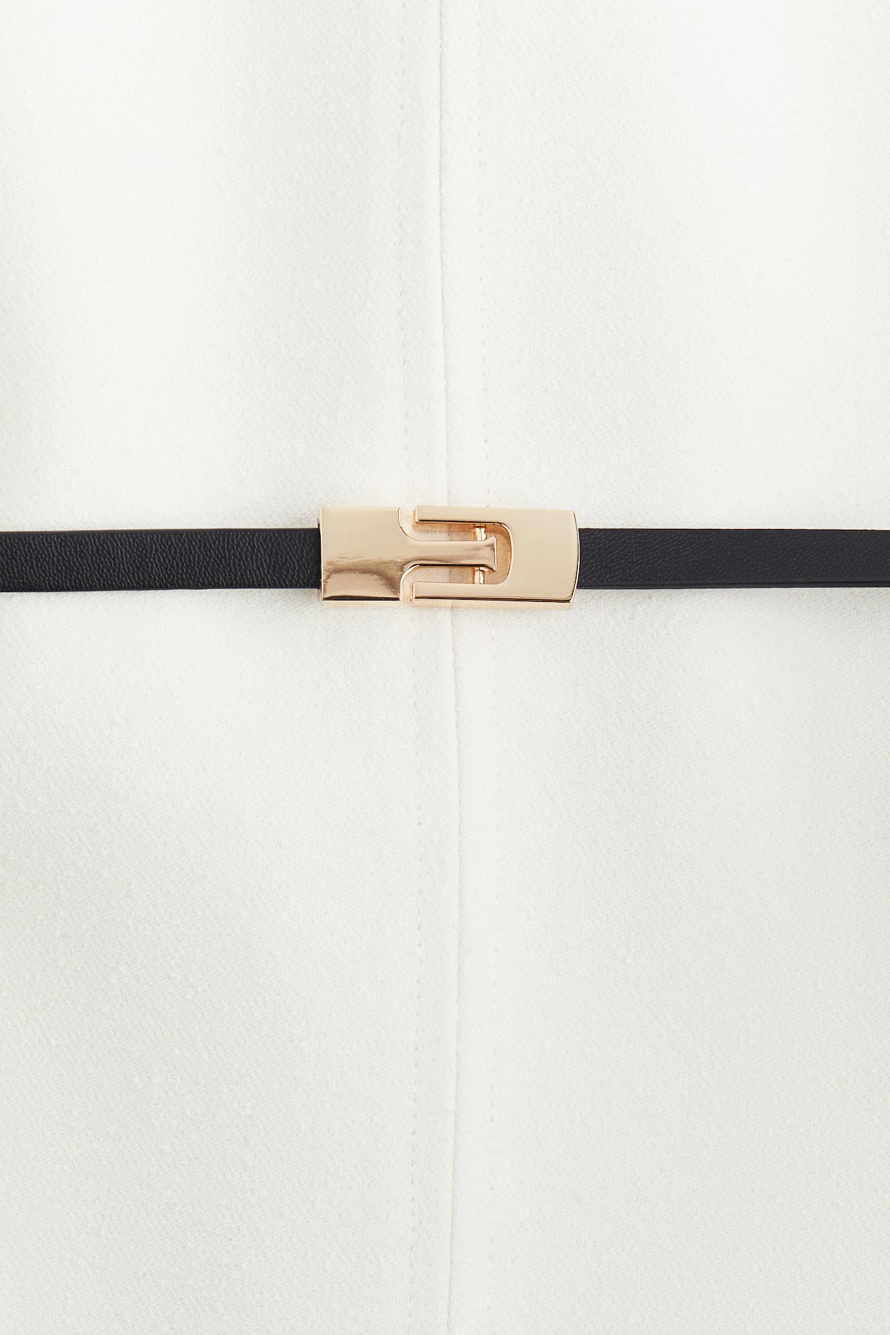 Women's Cream Belted Romper | H&M CA