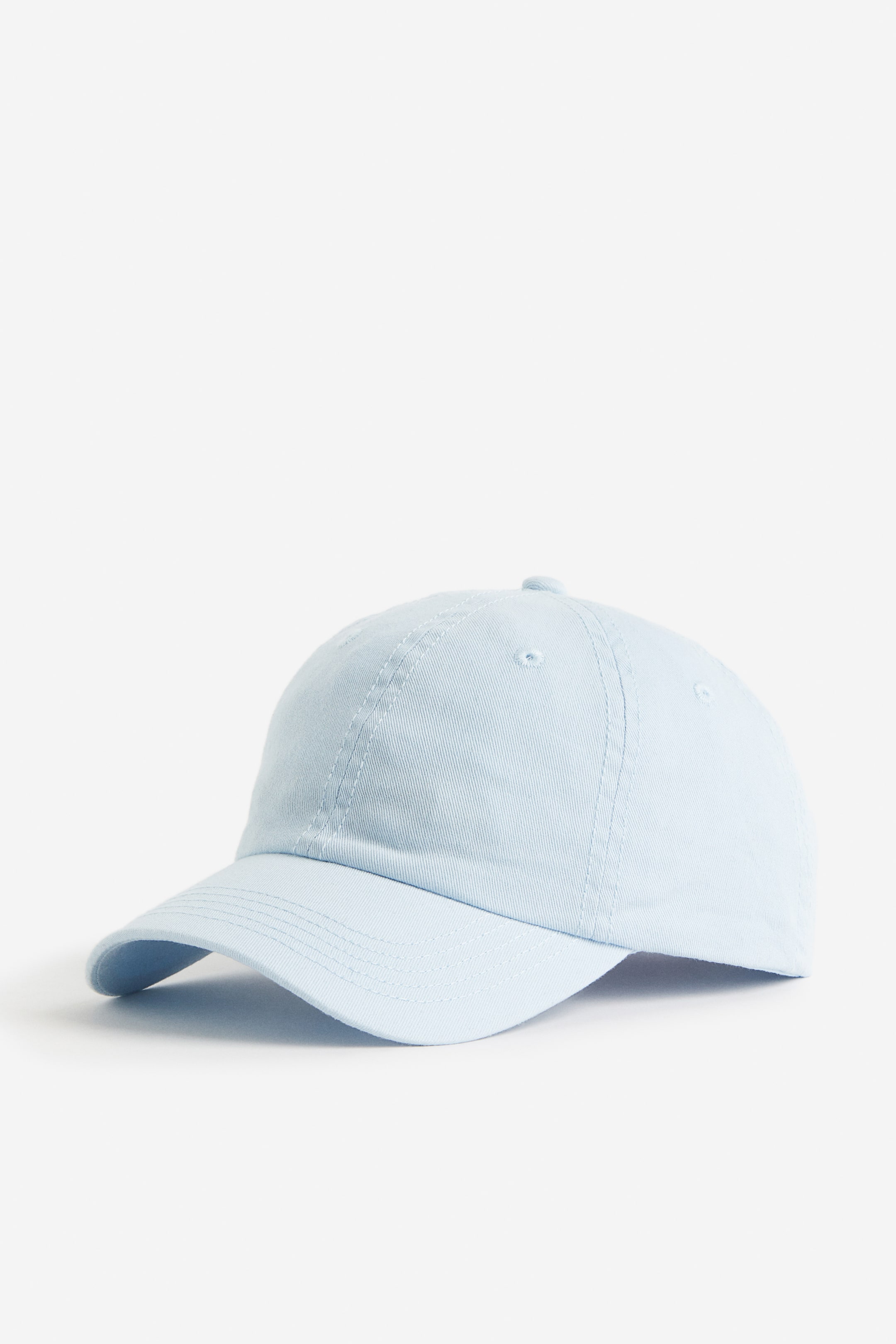 Cotton twill cap - Light blue - Ladies | H&M HK