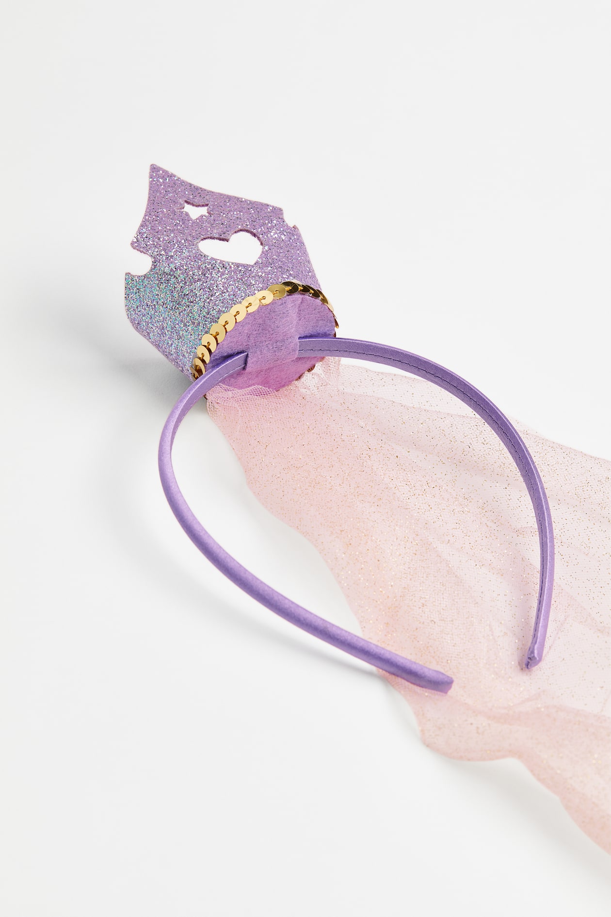 Diadema con corona brillosa - Morado/Corona - Kids | H&M MX