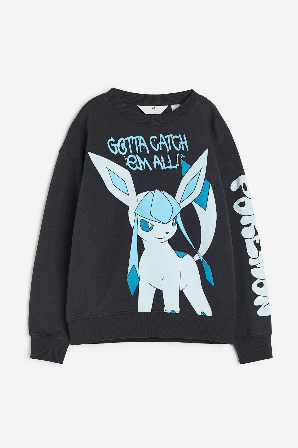 Oversized sweatshirt - Black/Pokémon - Kids | H&M GB