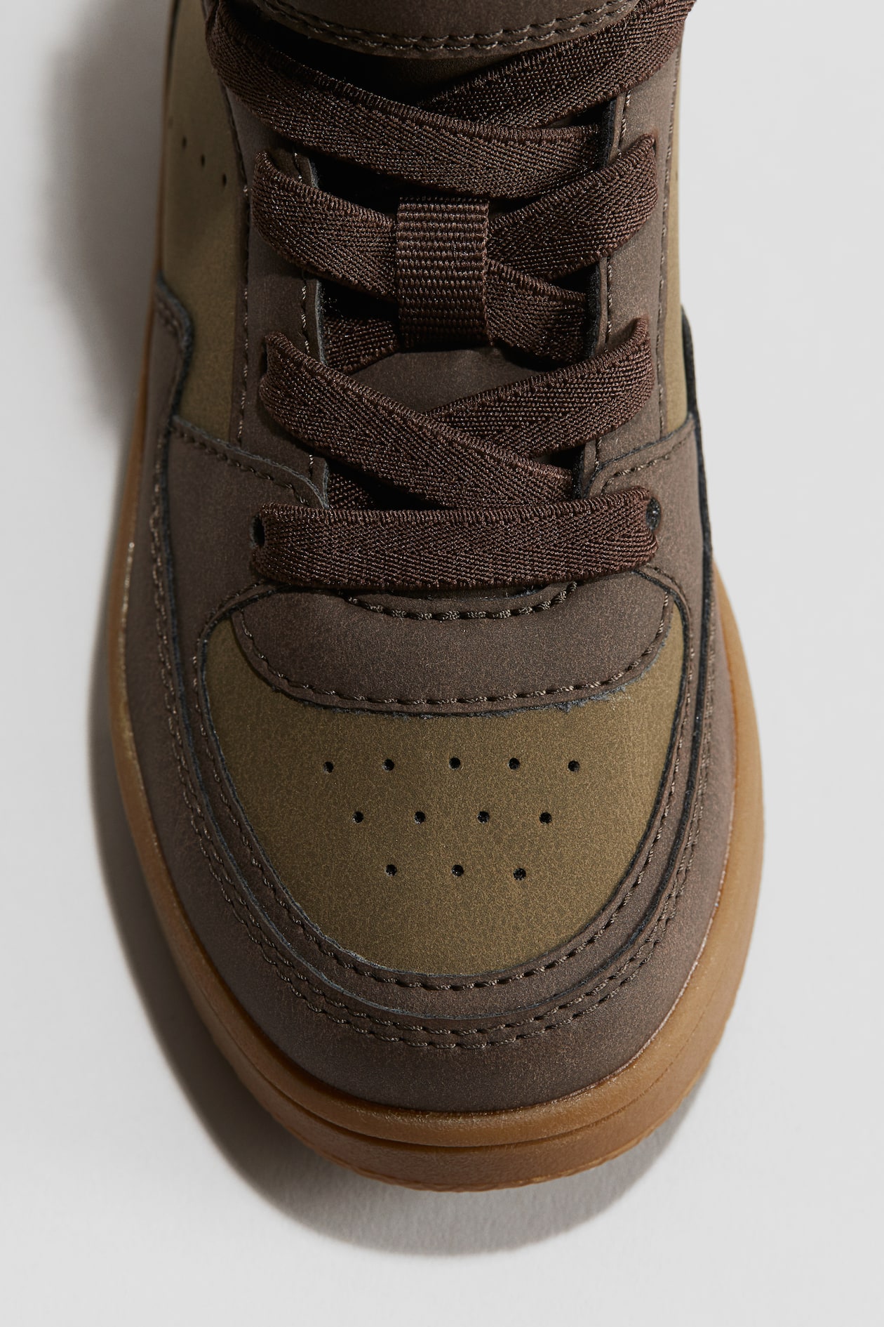 Khaki green Warm-Lined High Tops for kids | H&M US