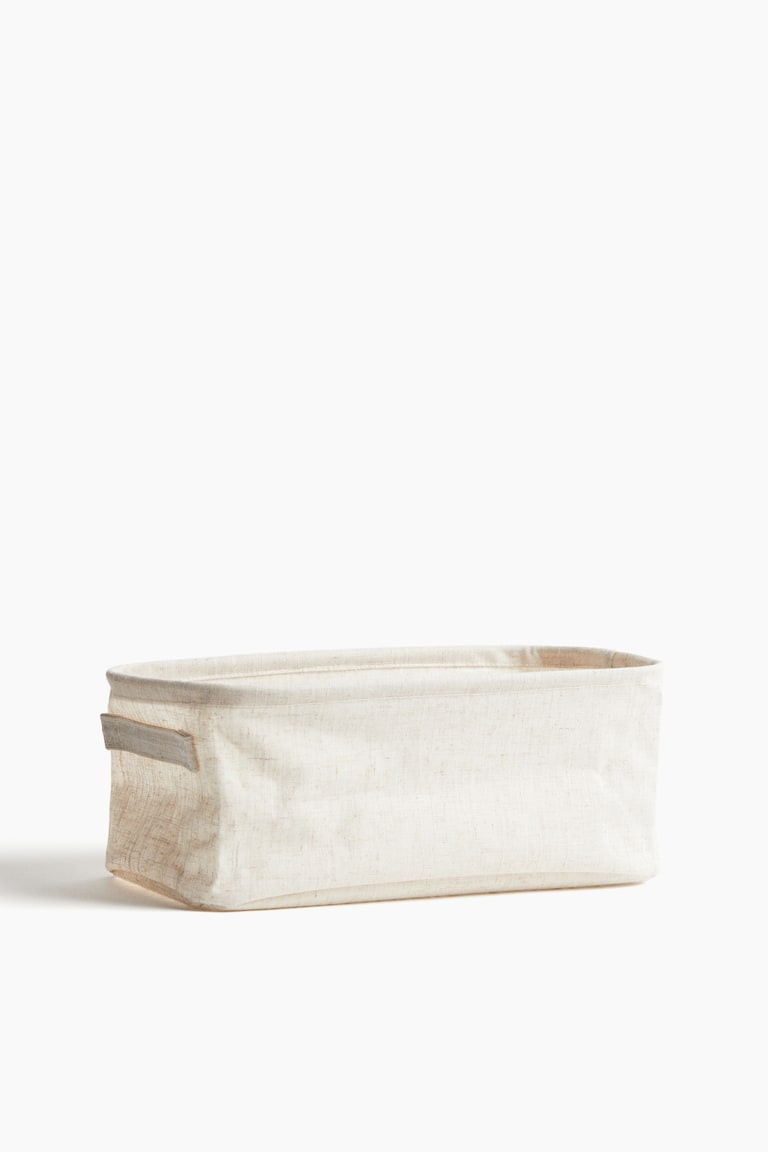 Small Storage Box - Light beige - Home All | H&M US