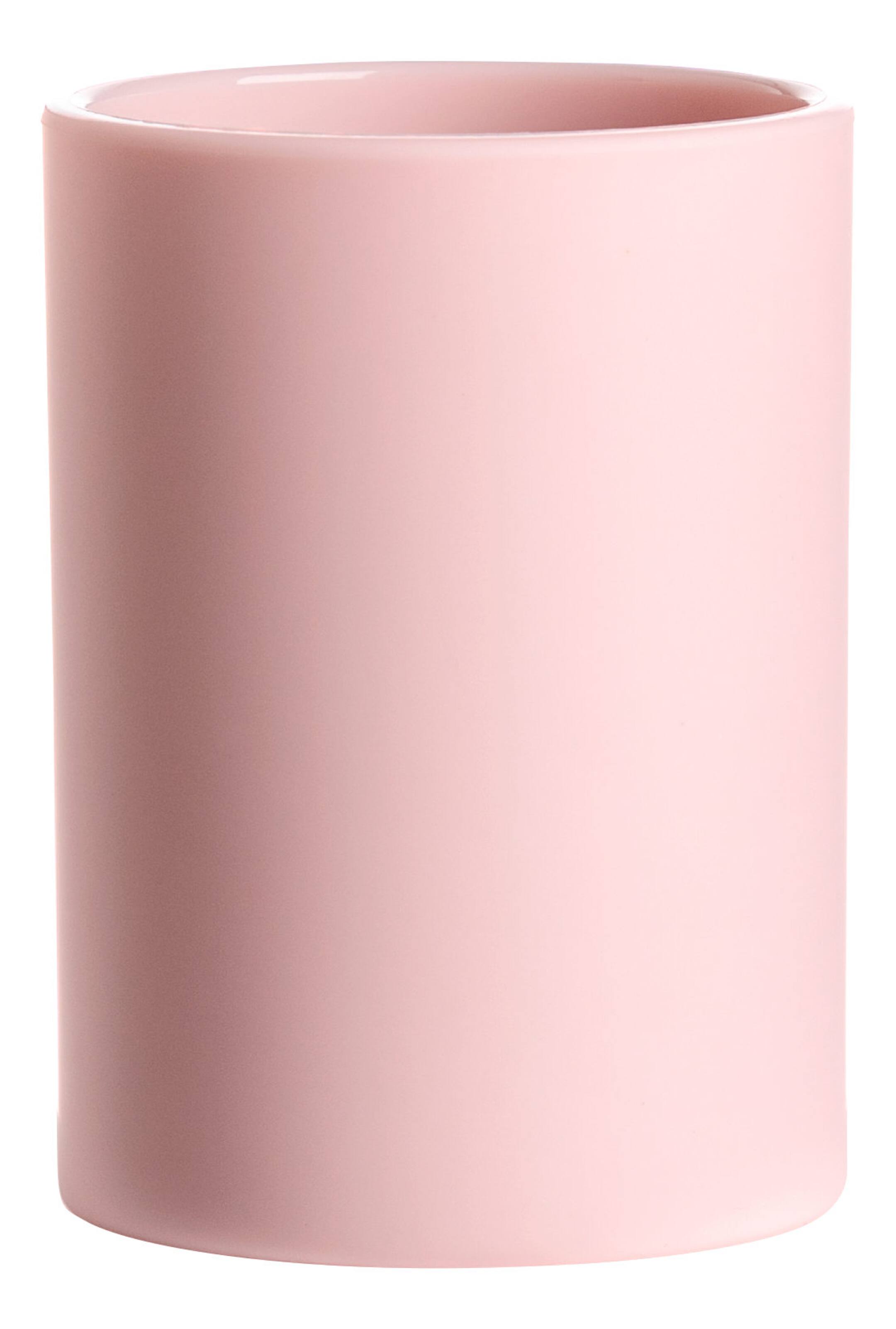 Matt plastic toothbrush mug - Pink - Home All | H&M GB
