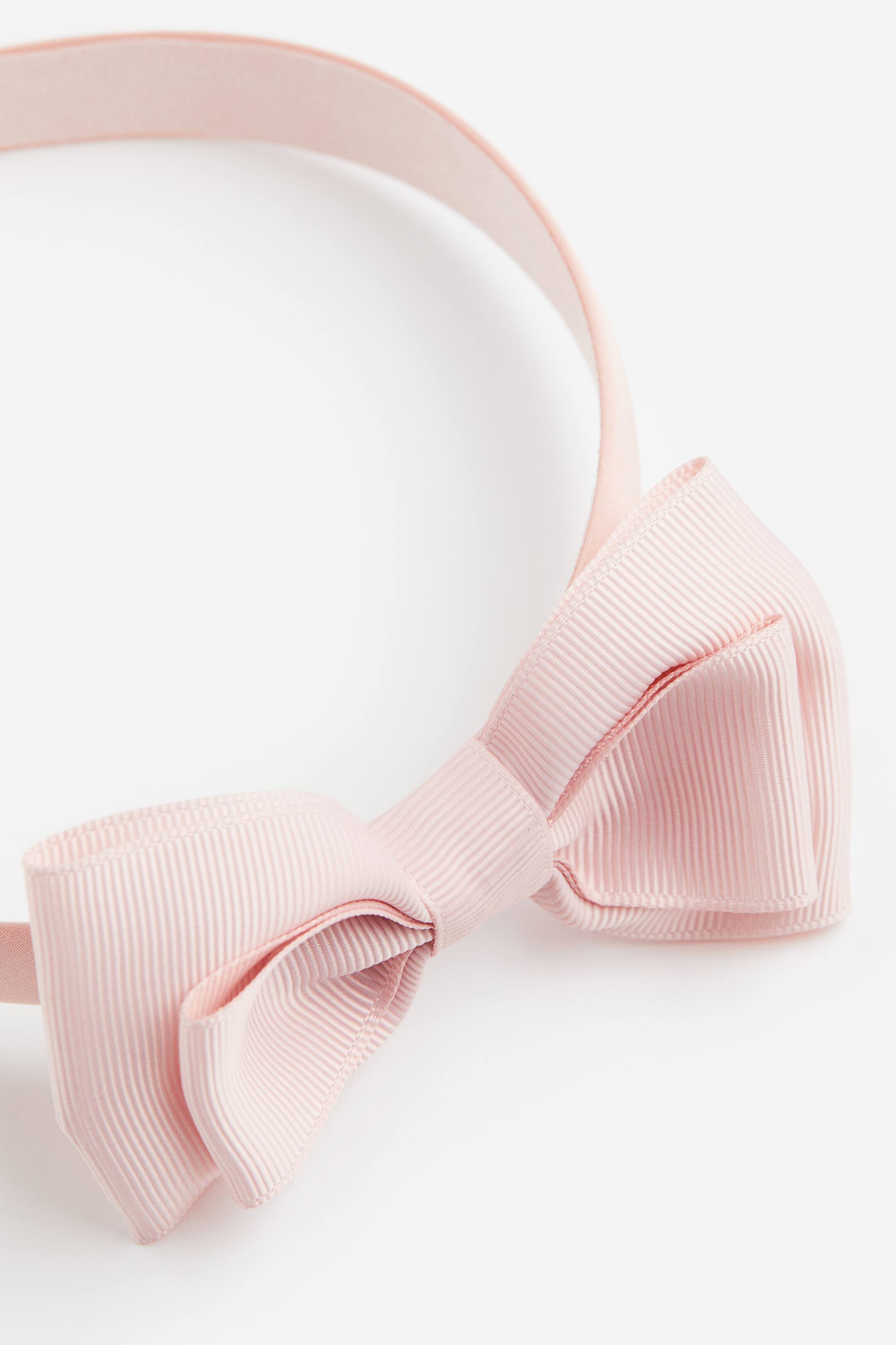 Bow-detail Alice band - Light pink - Kids | H&M IN