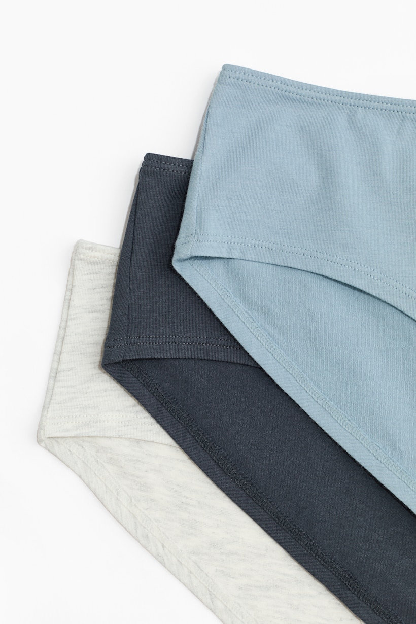 Women's Light blue/dark blue 7-pack hipster briefs | H&M US