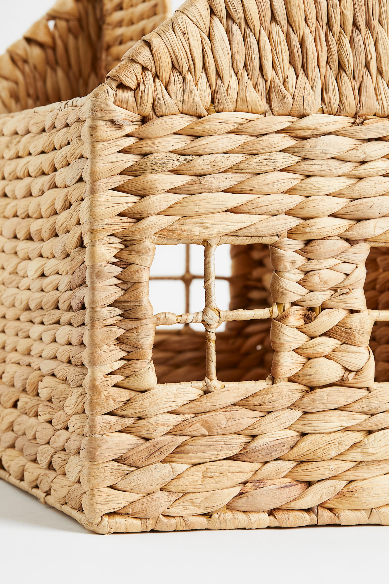Light beige Braided book storage unit at H&M Home | H&M GB