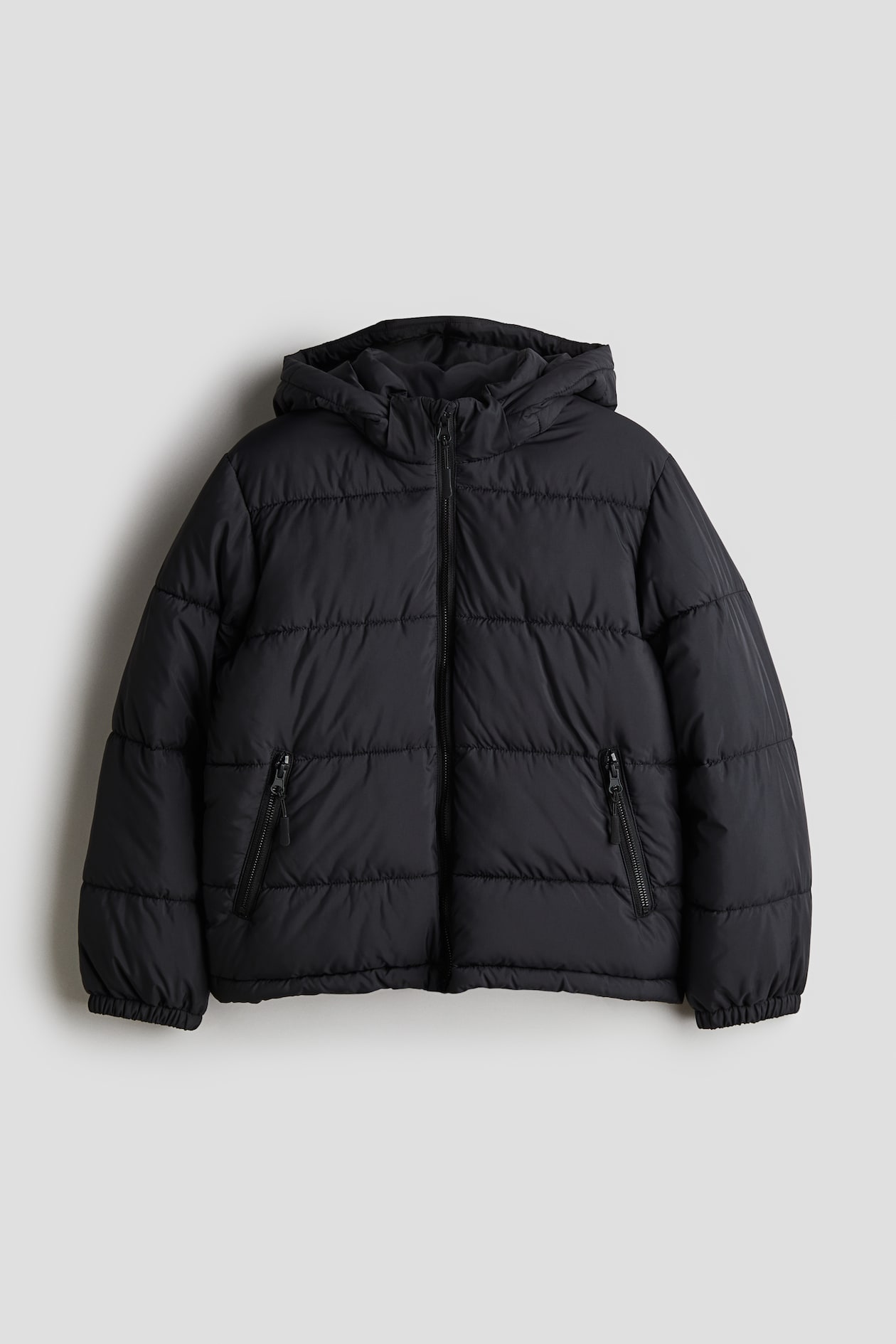 Black Puffer Jacket for kids | H&M US
