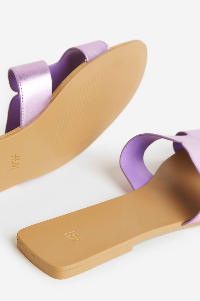 Slides - Purple - Ladies | H&M US
