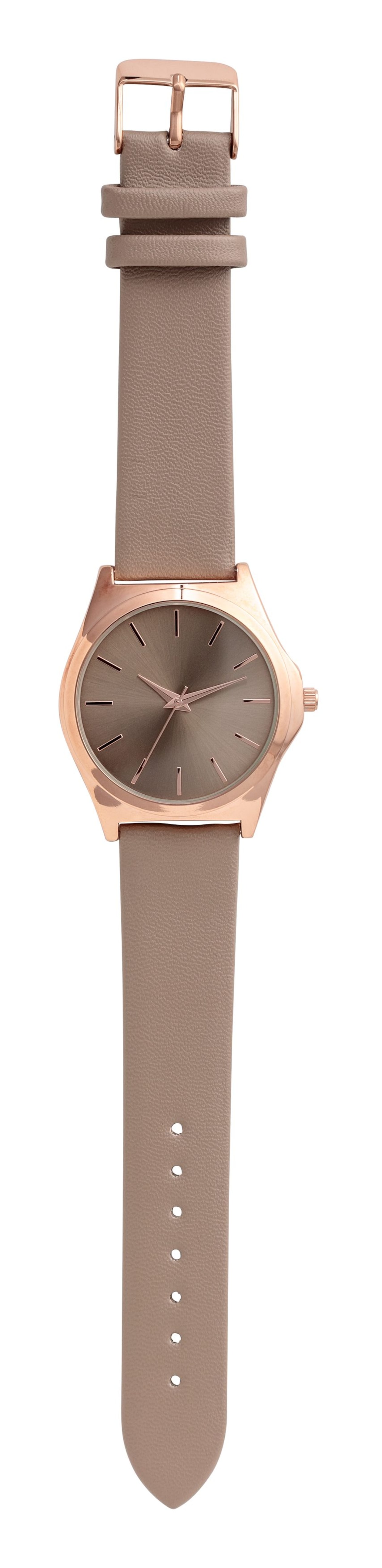 Wristwatch - Taupe/rose gold-colored - Ladies | H&M US