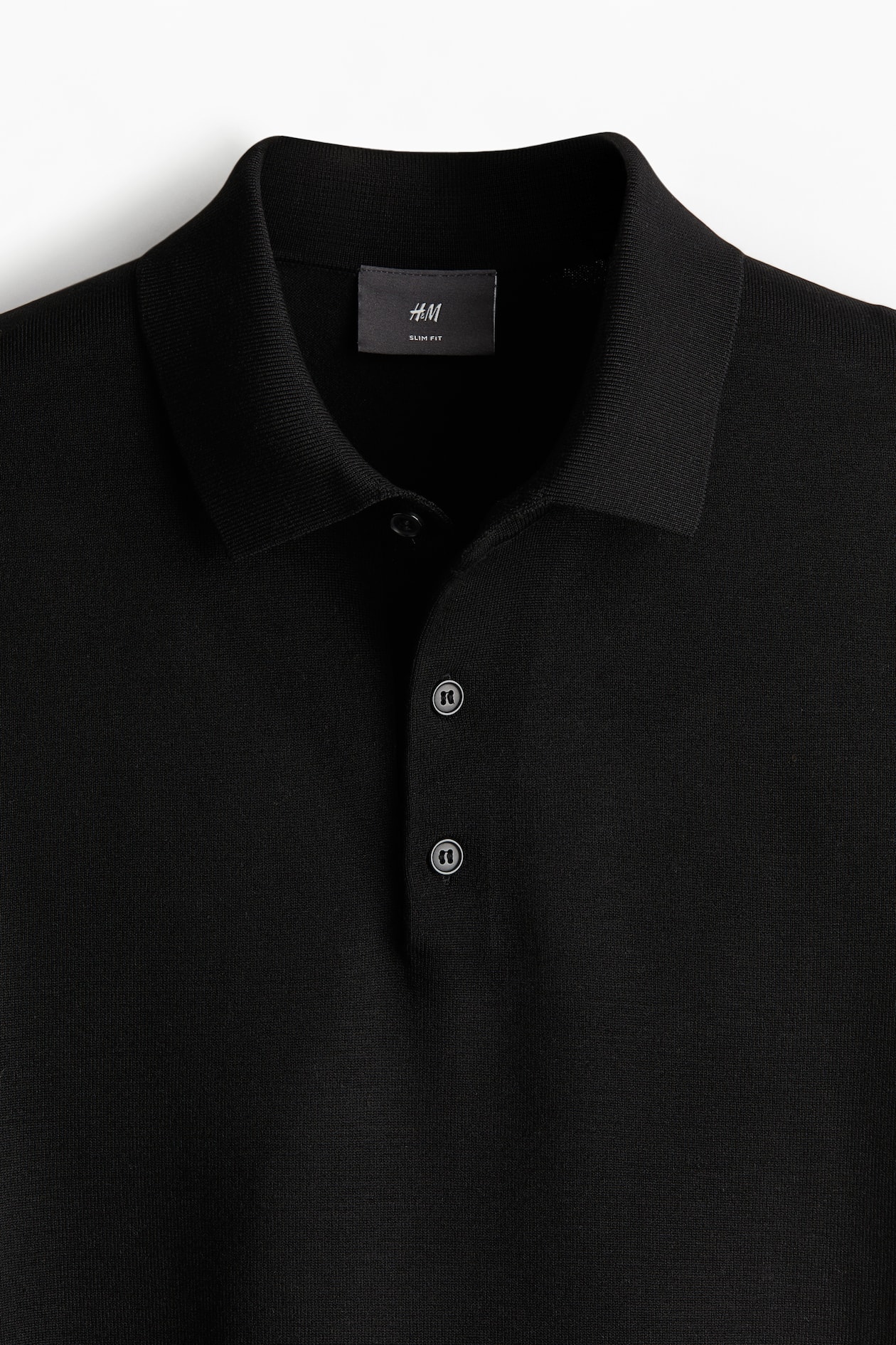 Slim Fit Polo Shirt - Black - Men | H&M US