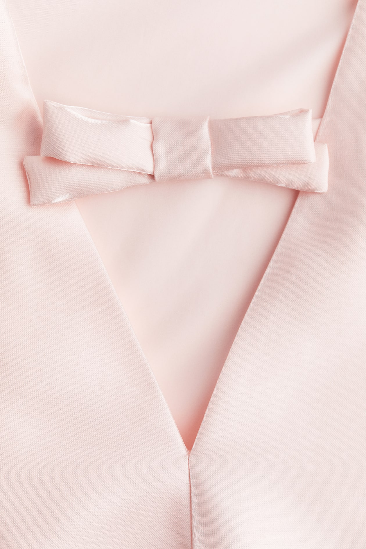 Women's Light dusty pink Bow-Detail Sleeveless Dress | H&M US