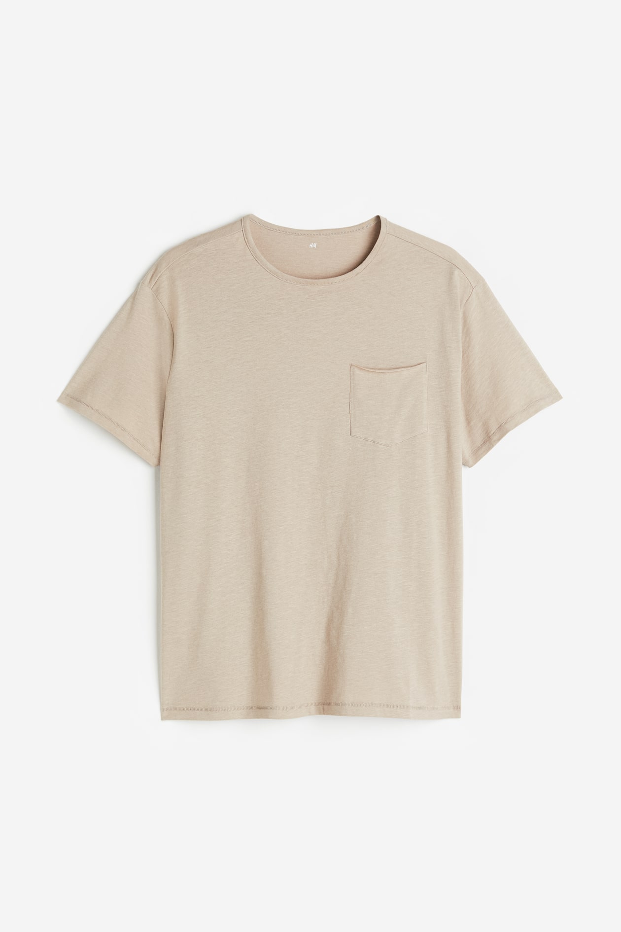 Playera Regular Fit - Beige jaspeado - Men | H&M MX