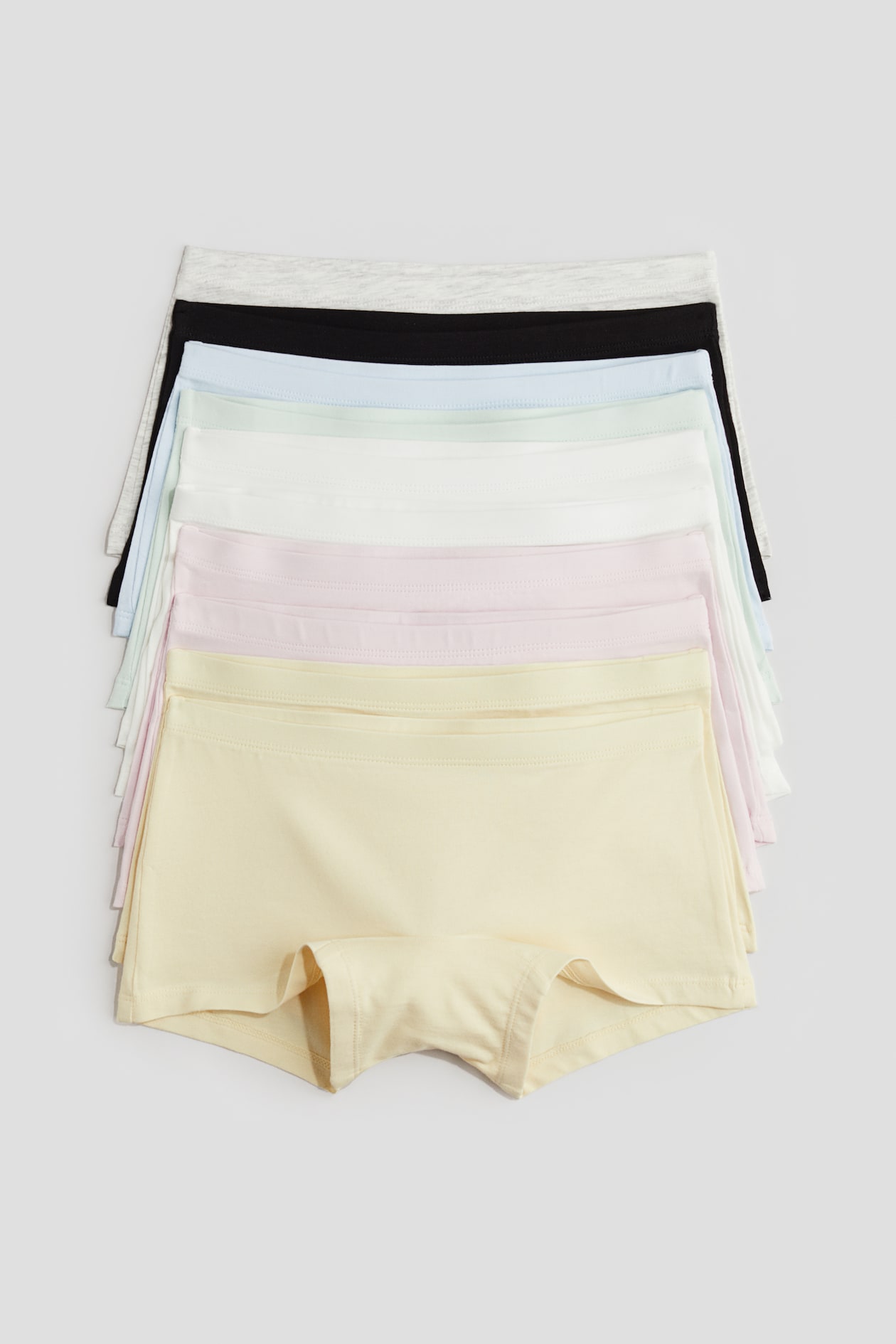 Pack de 10 bragas bóxer - Amarillo claro/Rosa claro - NIÑOS | H&M ES