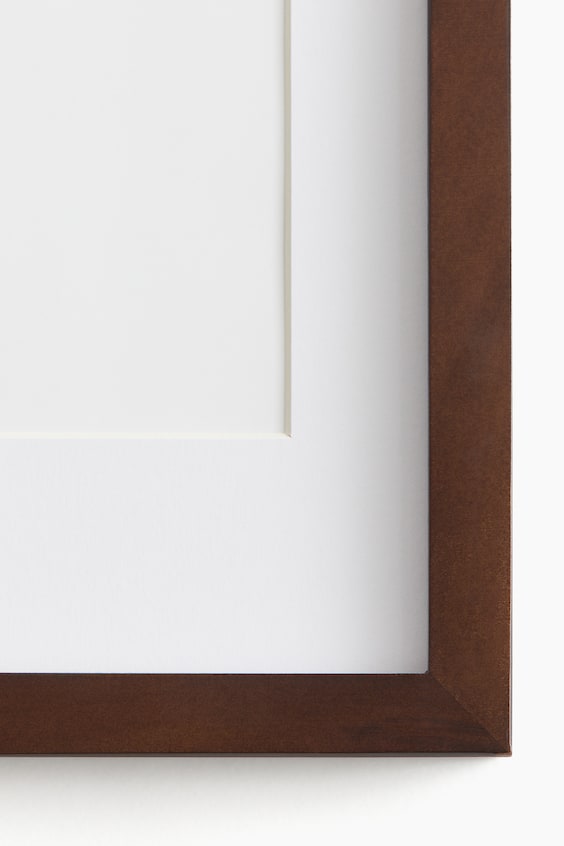 Dark brown Wooden Frame at H&M Home | H&M US