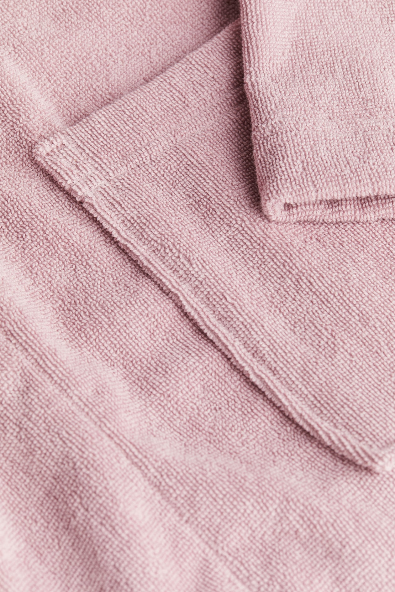 Cotton Terry Bathrobe - Pink - Home All | H&M US