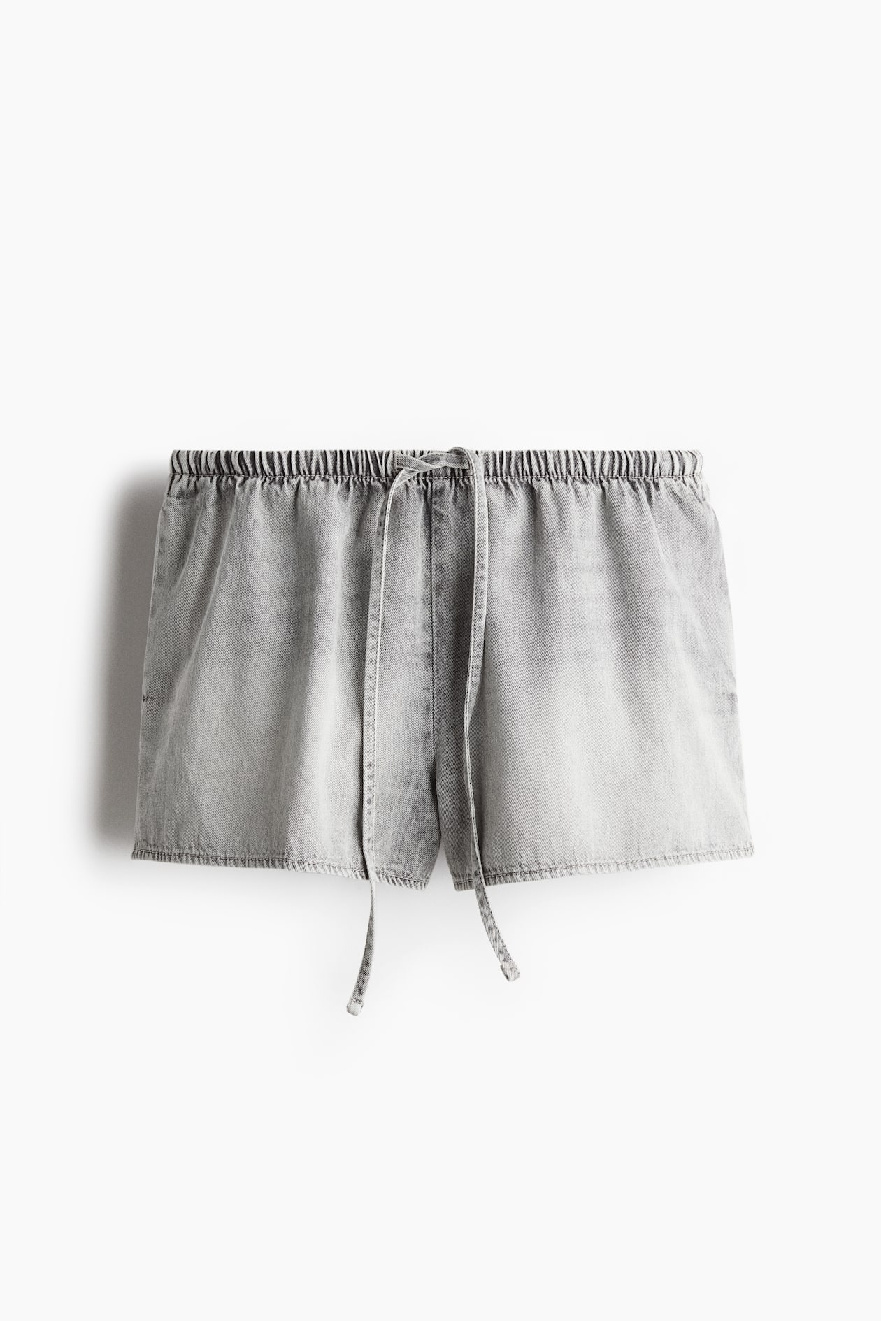 Women's Light gray Drawstring Shorts | H&M US