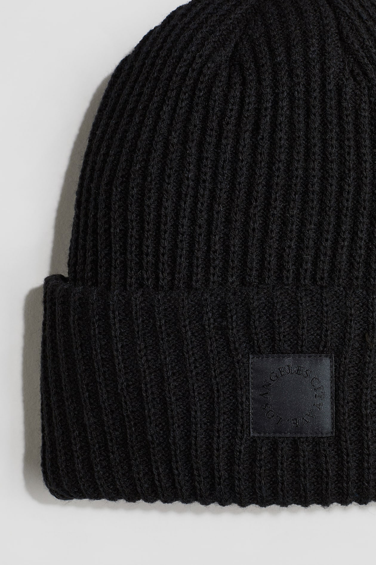 Appliquéd beanie - Black - Kids | H&M GB