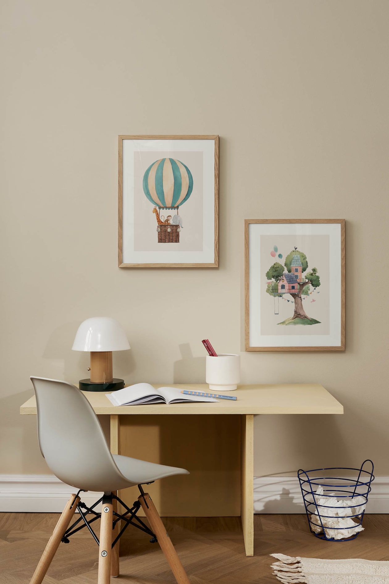 Kids Adventures Poster Set - Grøn/blå/beige - Postery - Home All | H&M DK