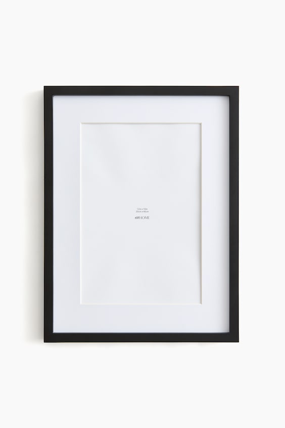 Black Wooden Frame at H&M Home | H&M US
