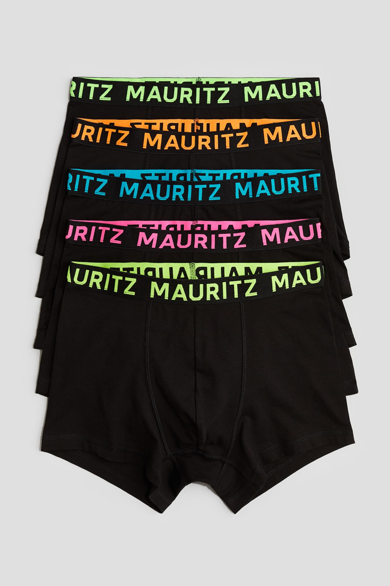 Black 5-pack trunks for kids | H&M GB