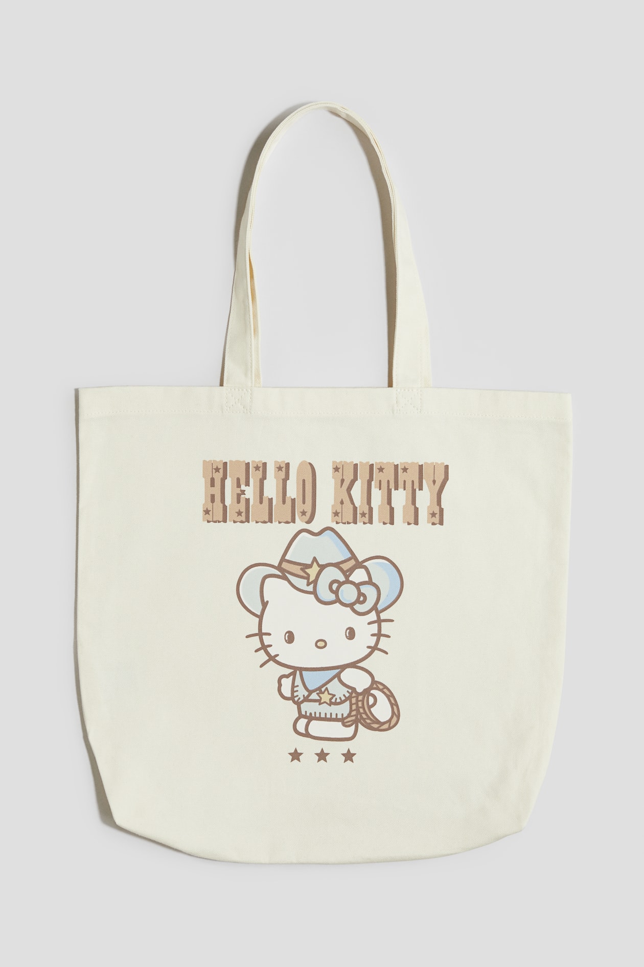 Print Tote Bag - Cream/Hello Kitty - Kids | H&M AU