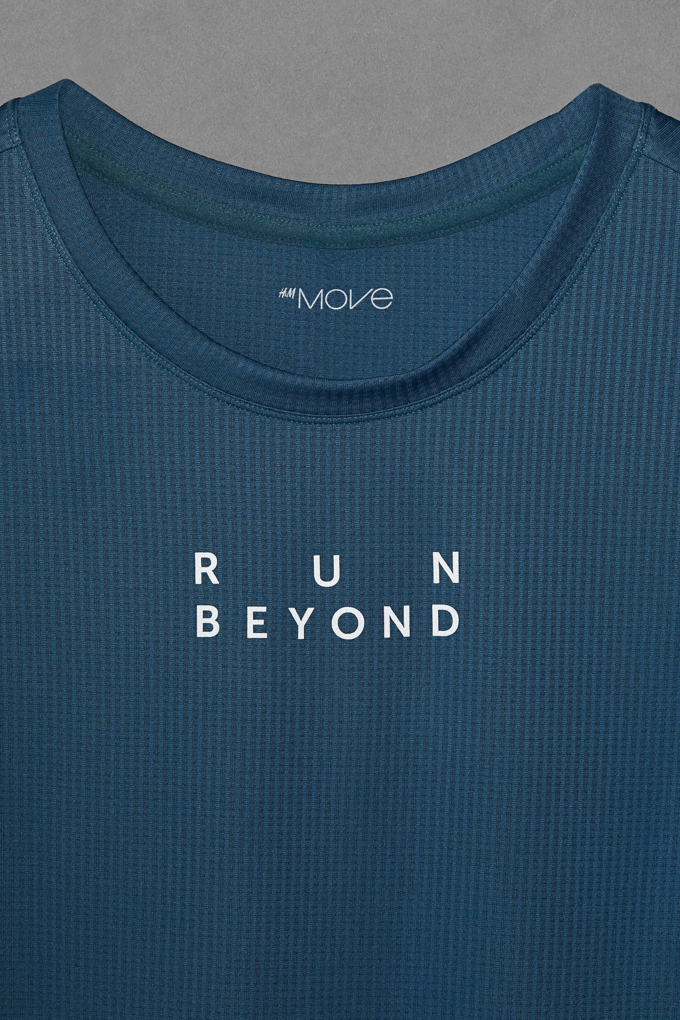 Men’s Blue DryMove™ Running vest top | H&M HK