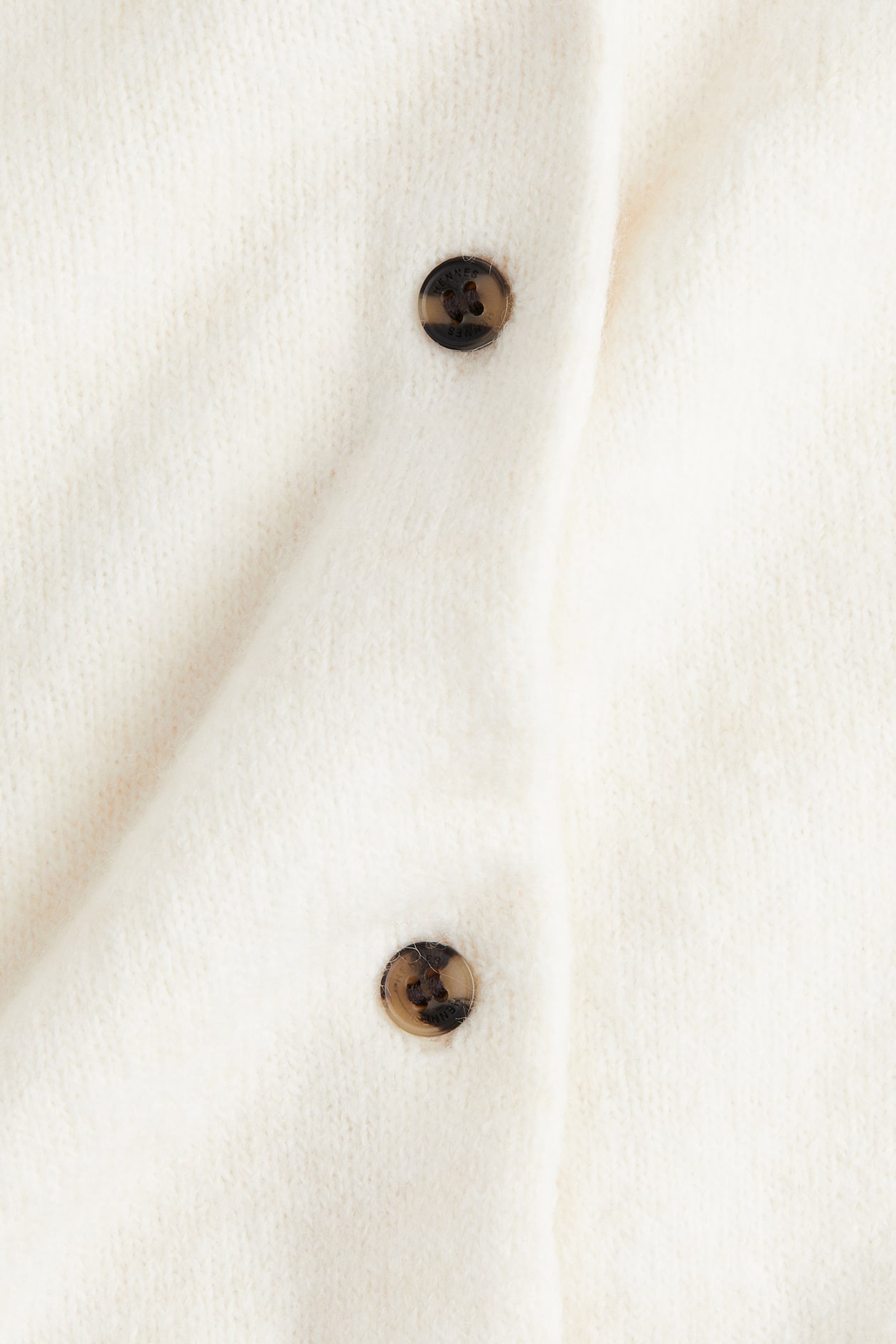 MAMA Fine-Knit Cardigan - Cream - Ladies | H&M US