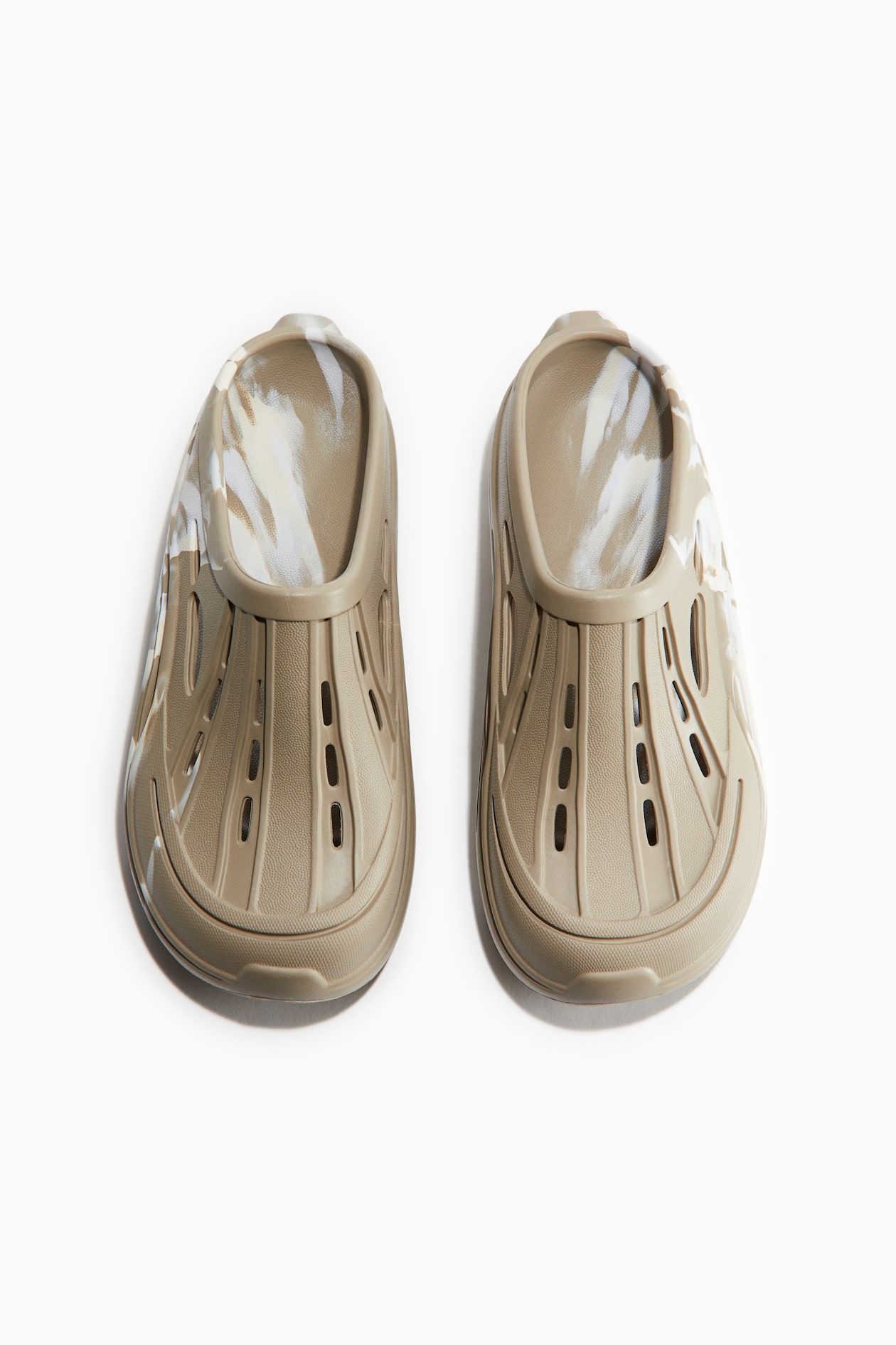 Chunky Slides - Beige - Men | H&M US