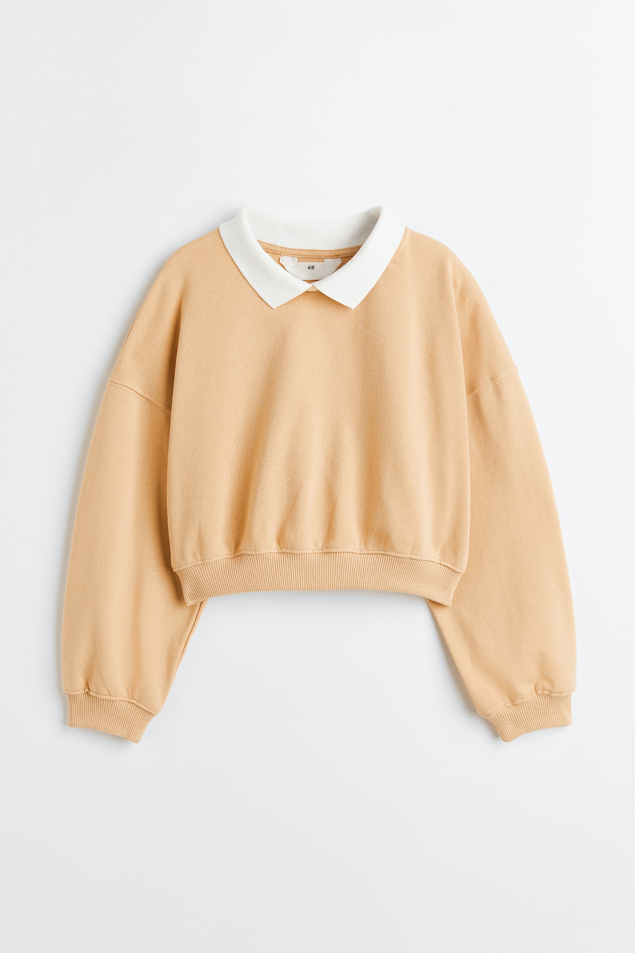 Yellow Oversized Sweatshirt for kids | H&M US