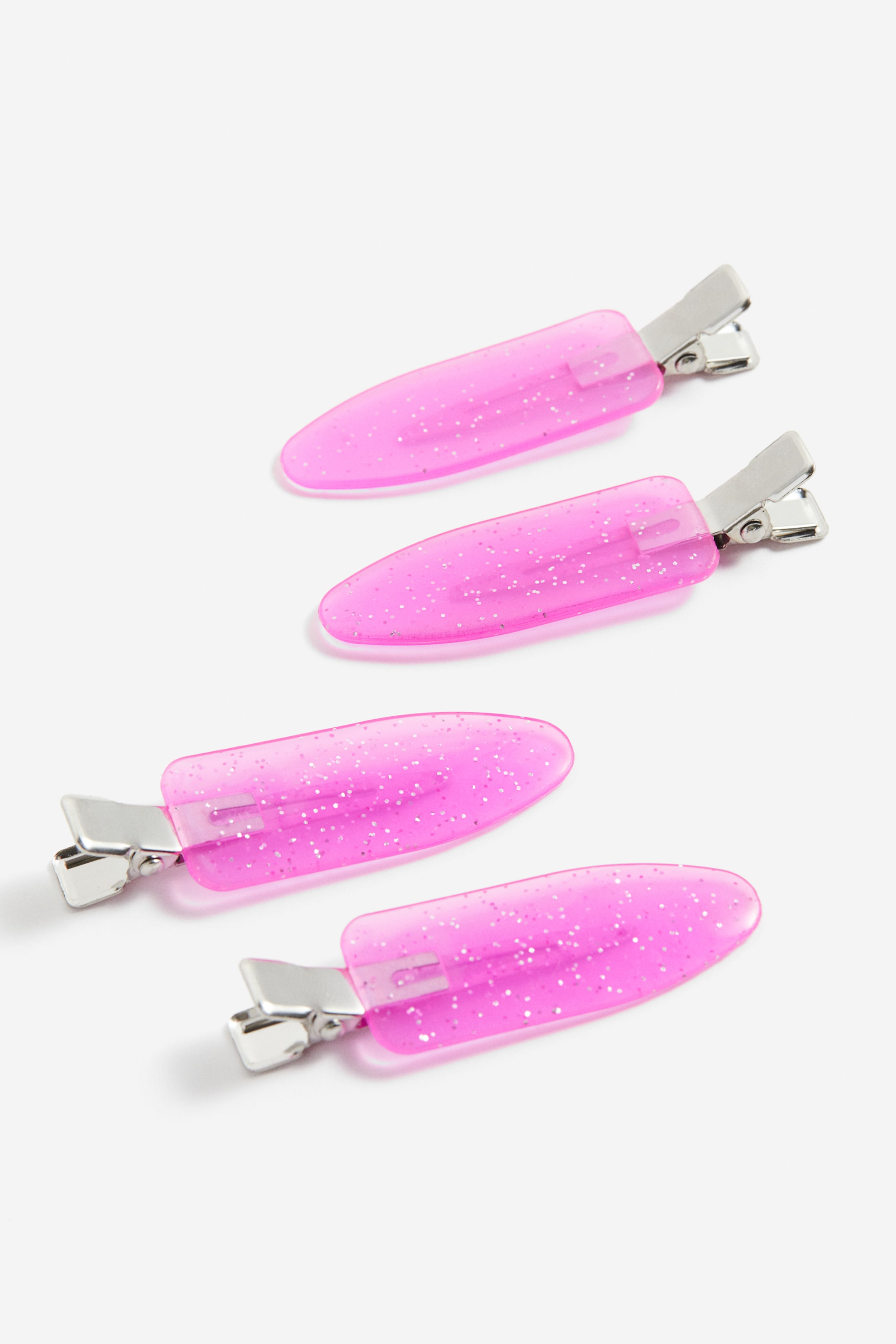 4-pack Stylist Hair Clips - Pink - Beauty all | H&M US