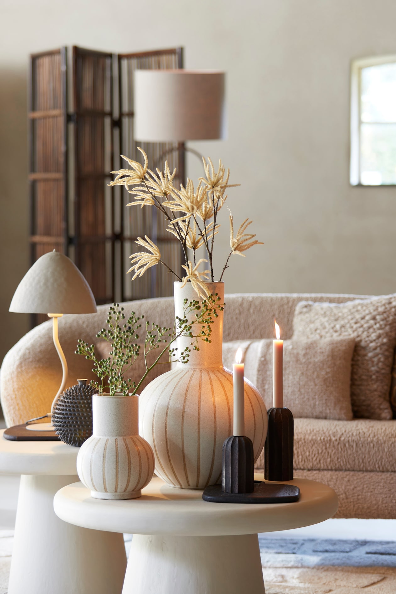 Elimo Table Lamp - Gray - Light & Living - HOME | H&M BE