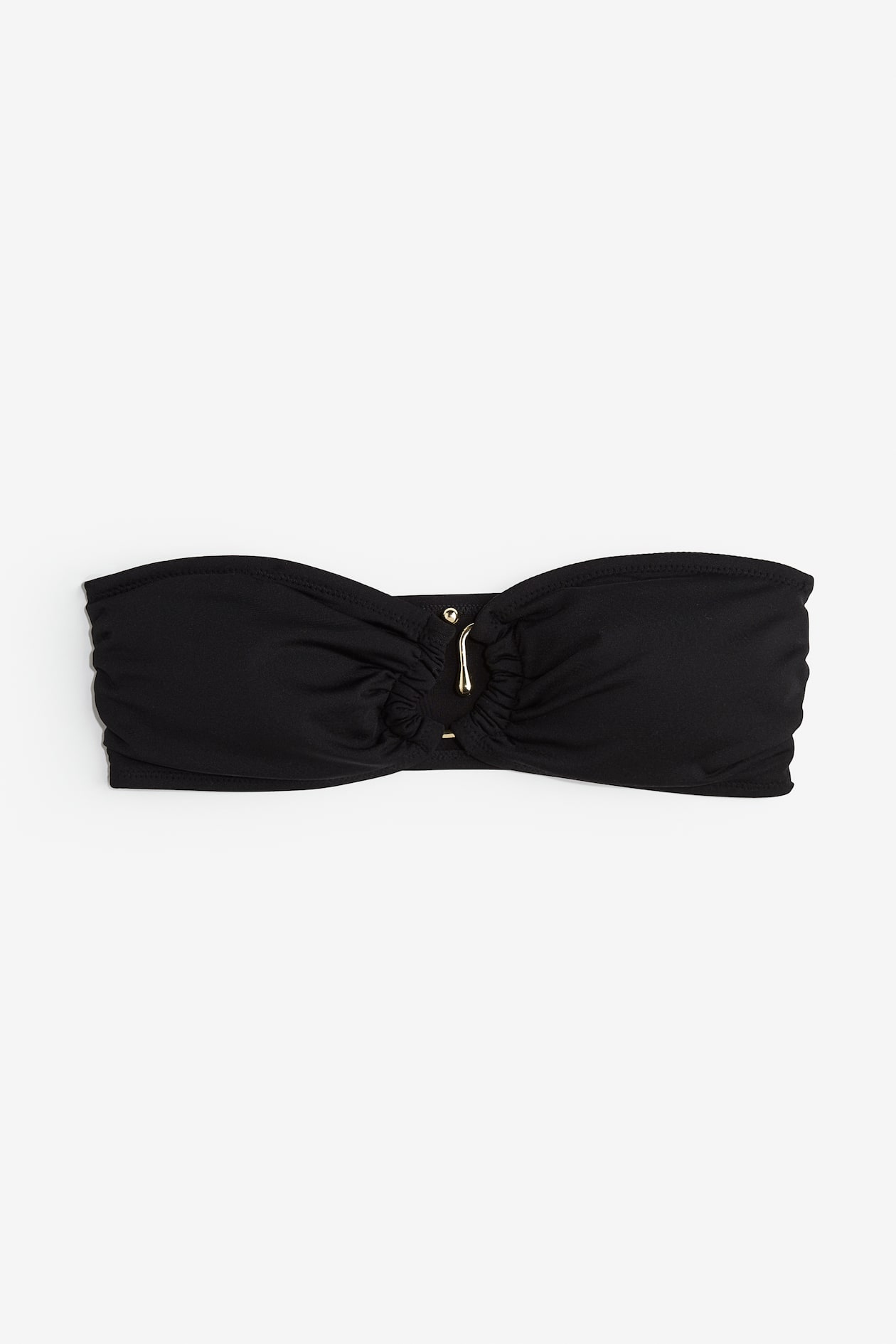 Top de bikini bandeau con relleno - Negro - Ladies | H&M MX