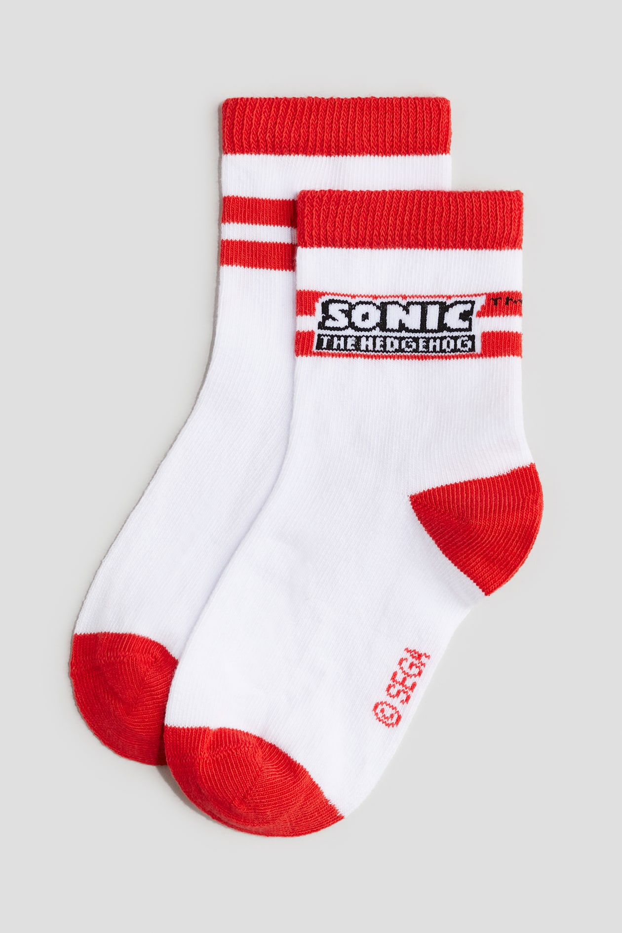 Bright blue/Sonic the Hedgehog 5-Pack Patterned Socks for kids | H&M US