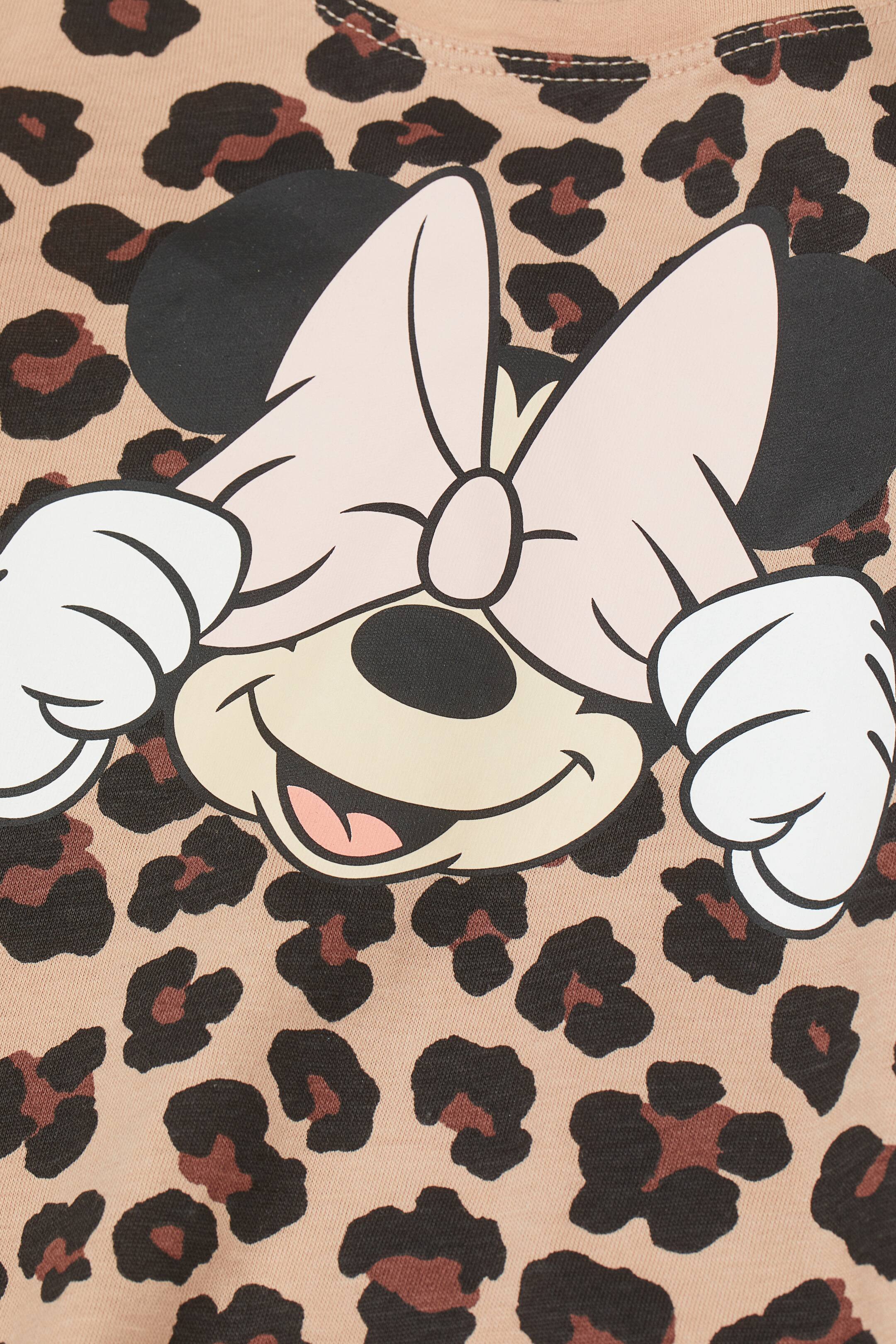 Print Nightie - Beige/Minnie Mouse - Kids | H&M AU