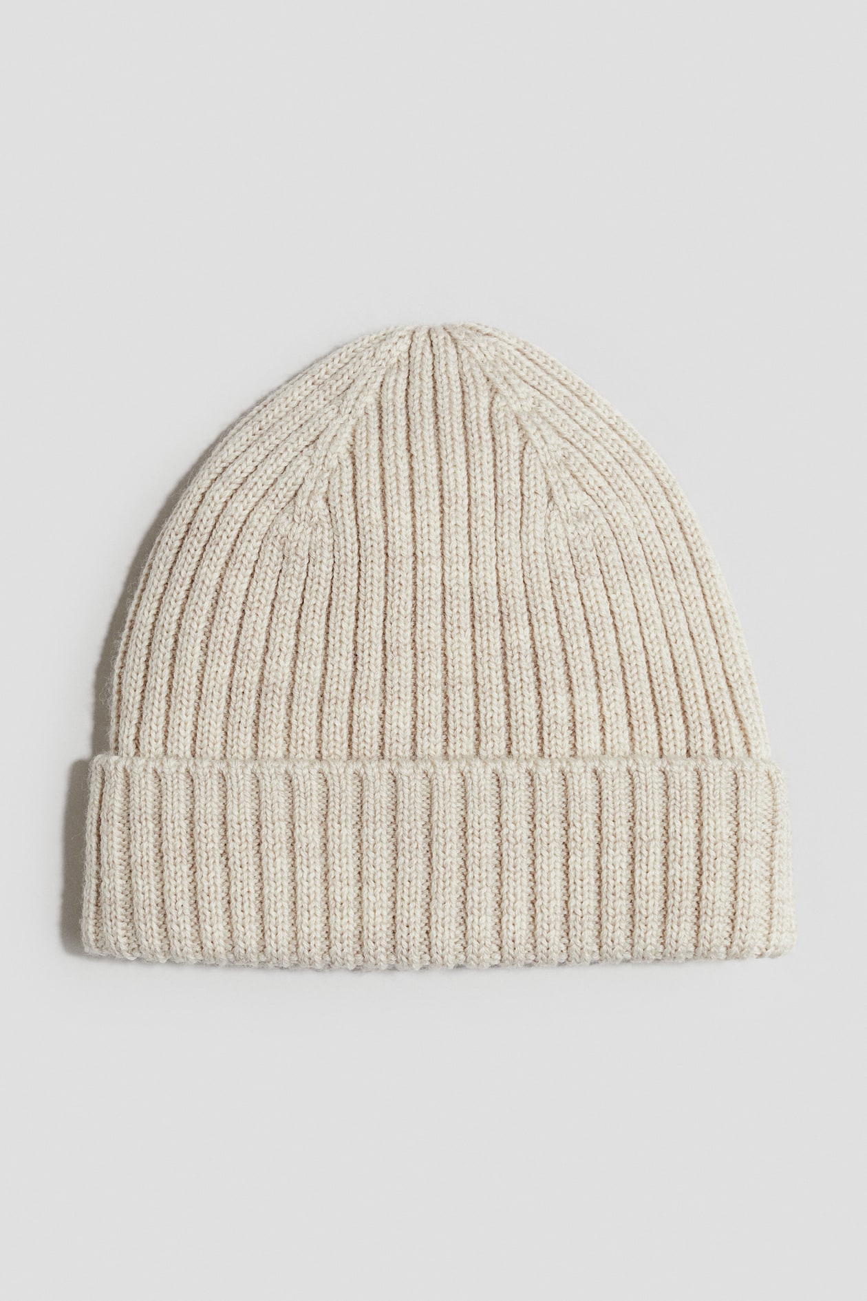 Merino Wool Beanie - Light beige - Kids | H&M US