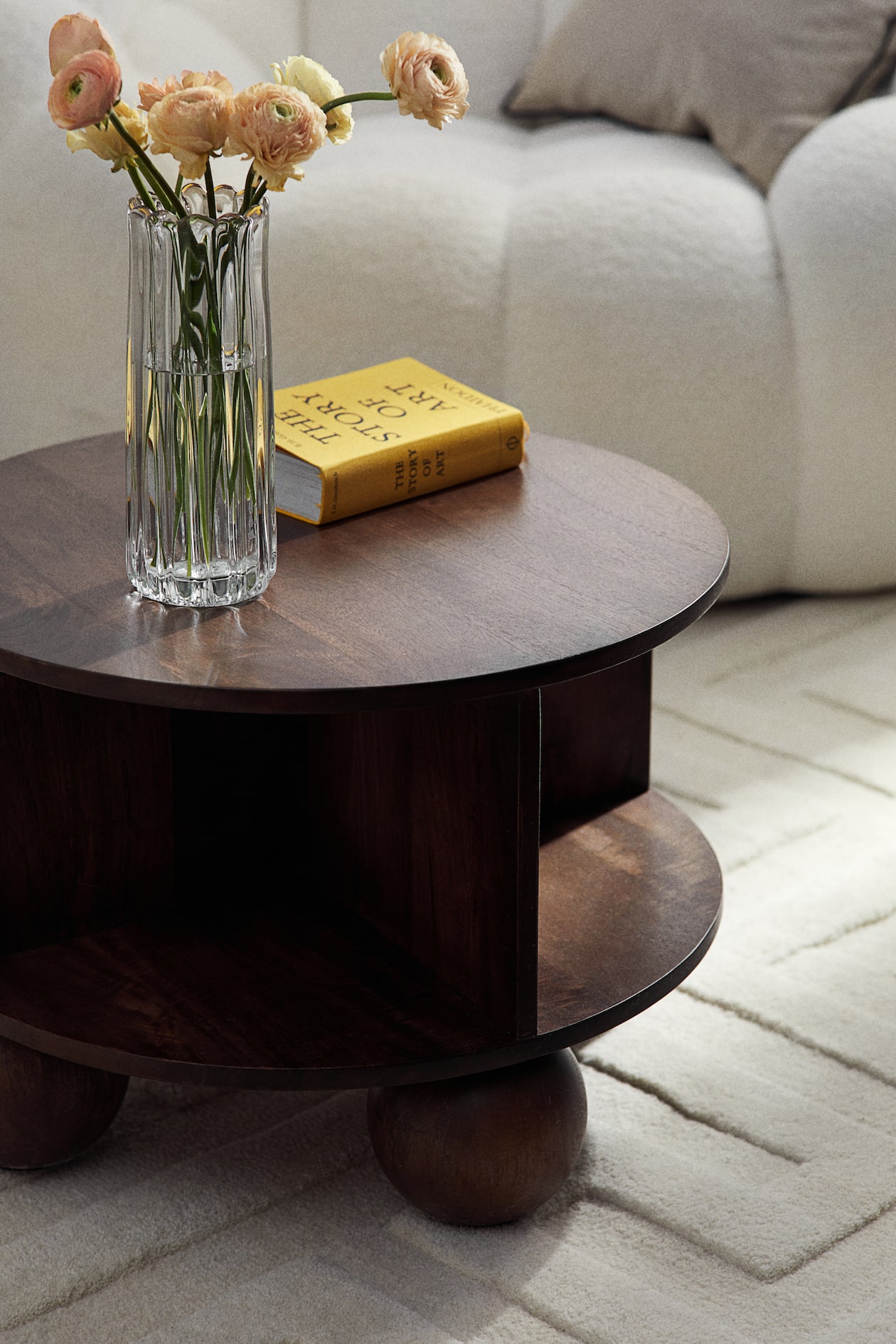 Mango Wood Side Table - Dark brown - Home All | H&M US