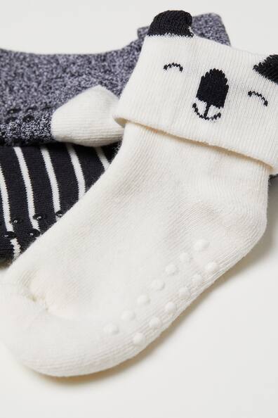 3-pack Socks - Black/multicolored - Kids | H&M US