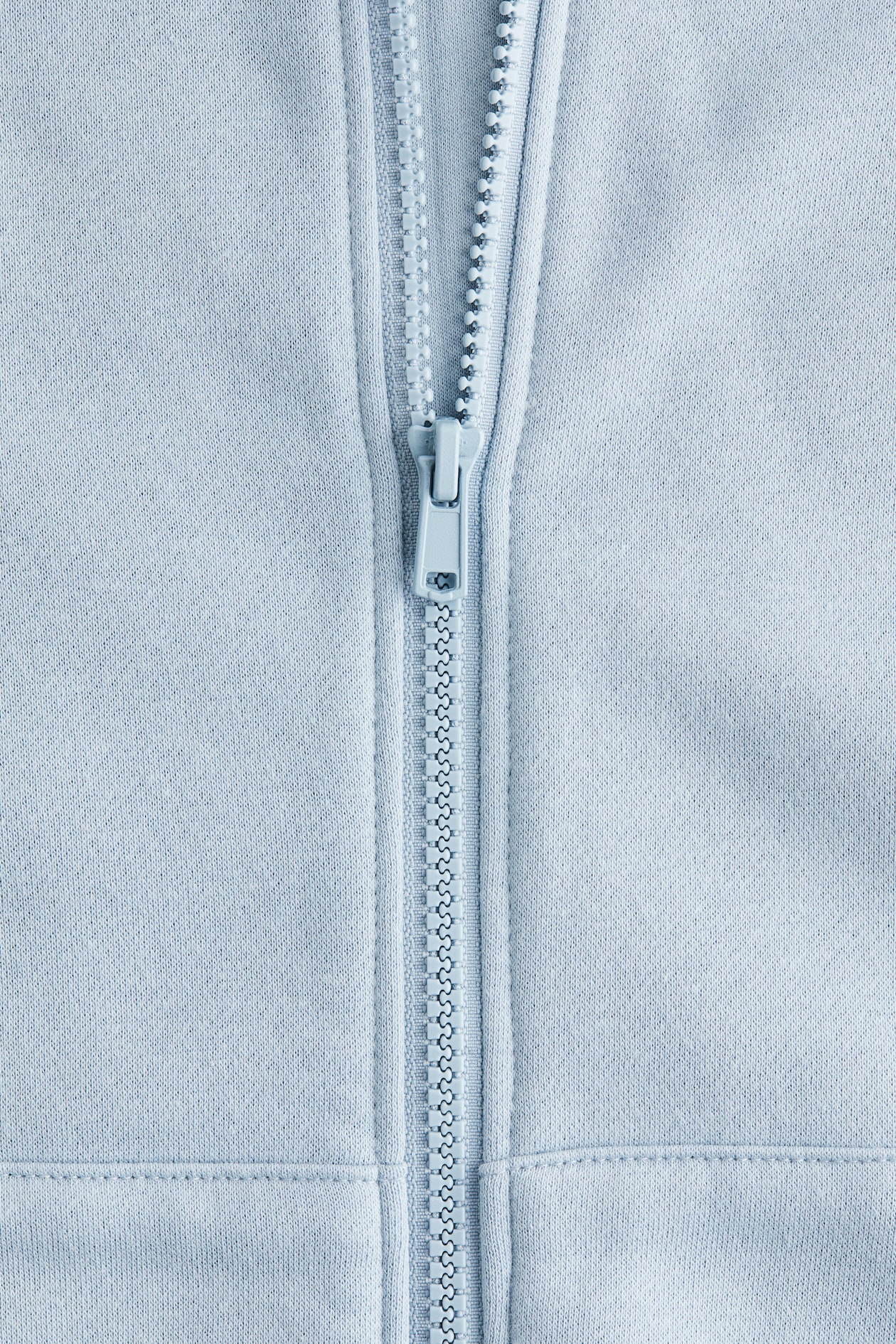 Light blue Zip-through hoodie for kids | H&M IN