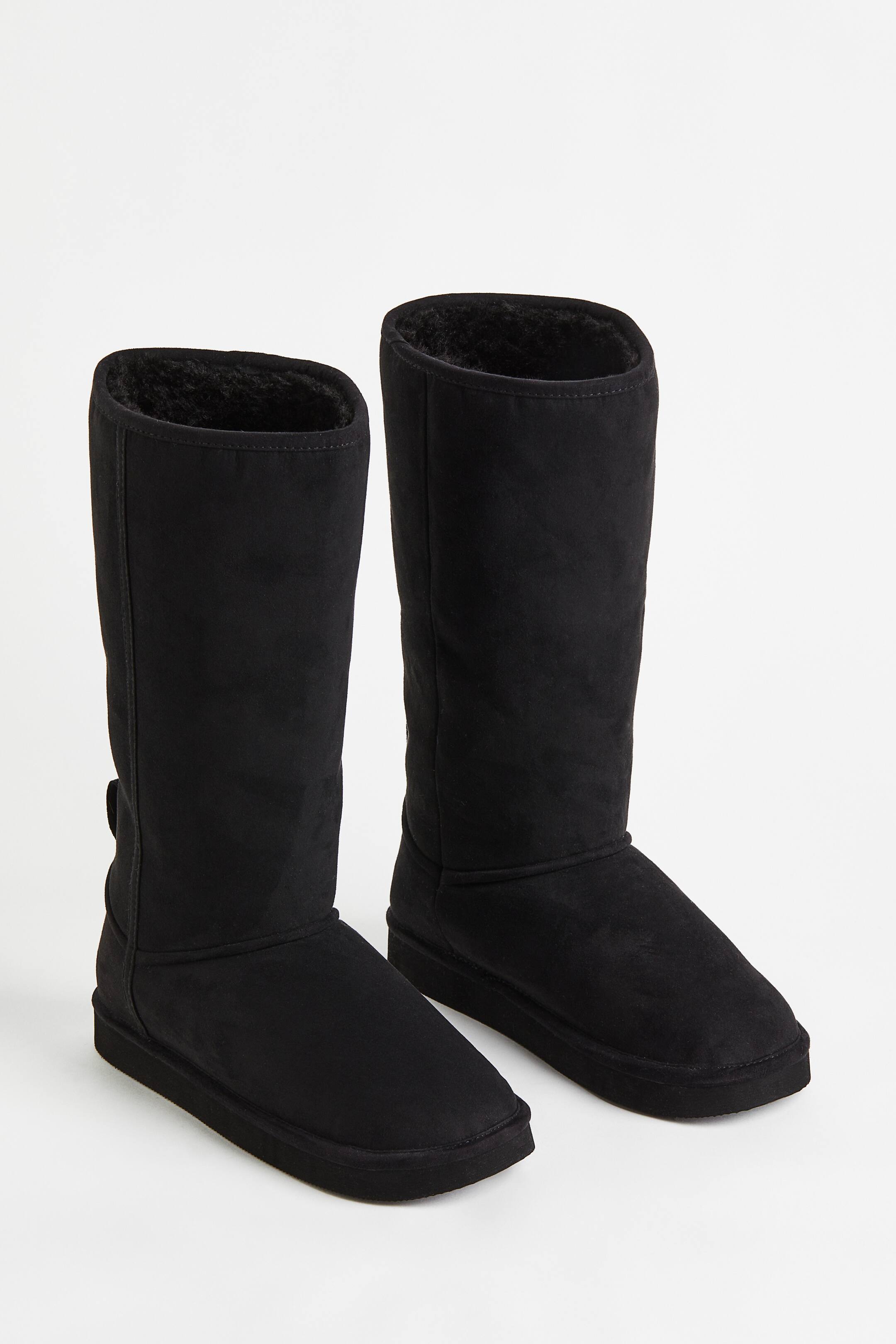 Boots mit warmem Futter - Schwarz - Ladies | H&M DE