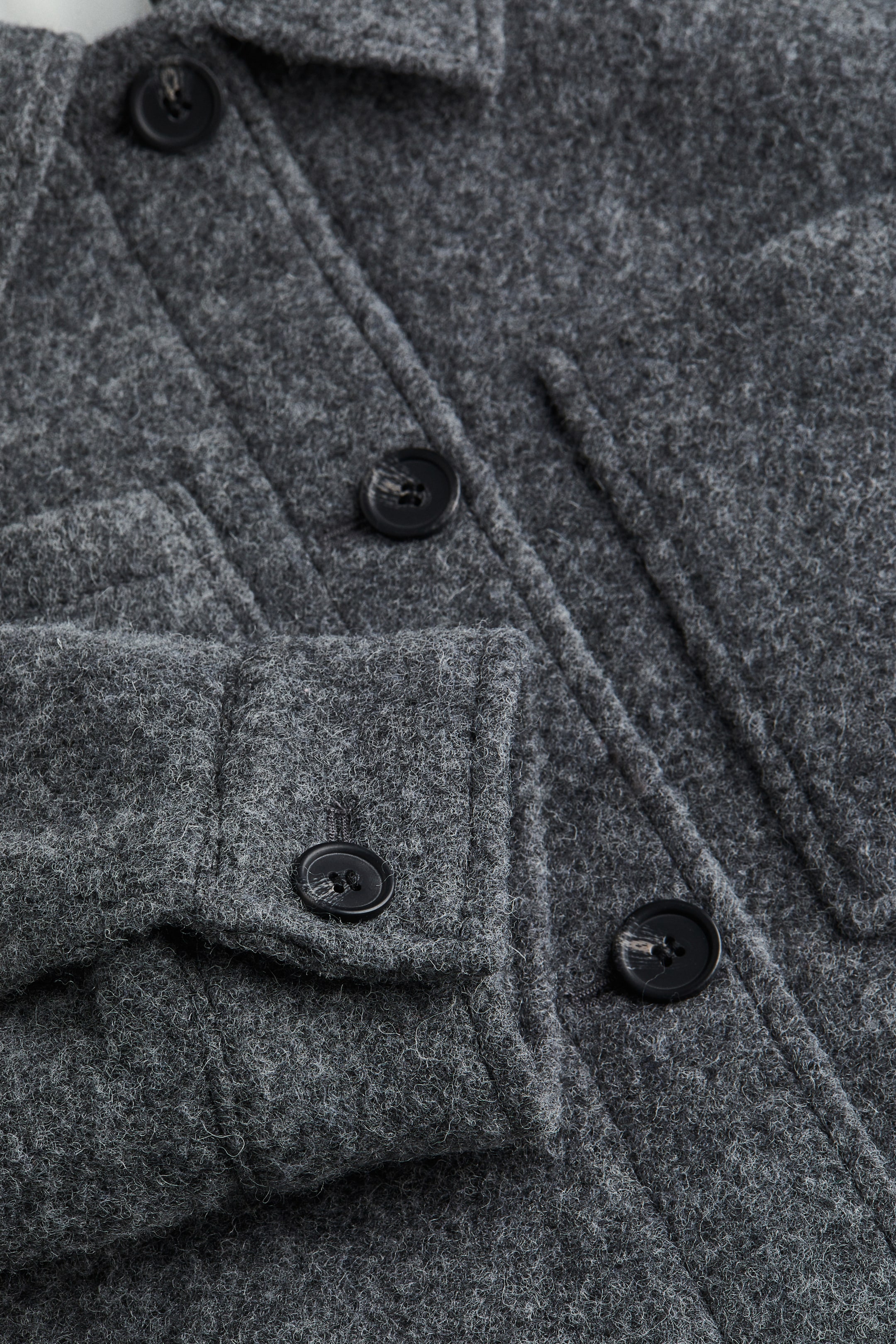 Shacket - Dark gray - Ladies | H&M US