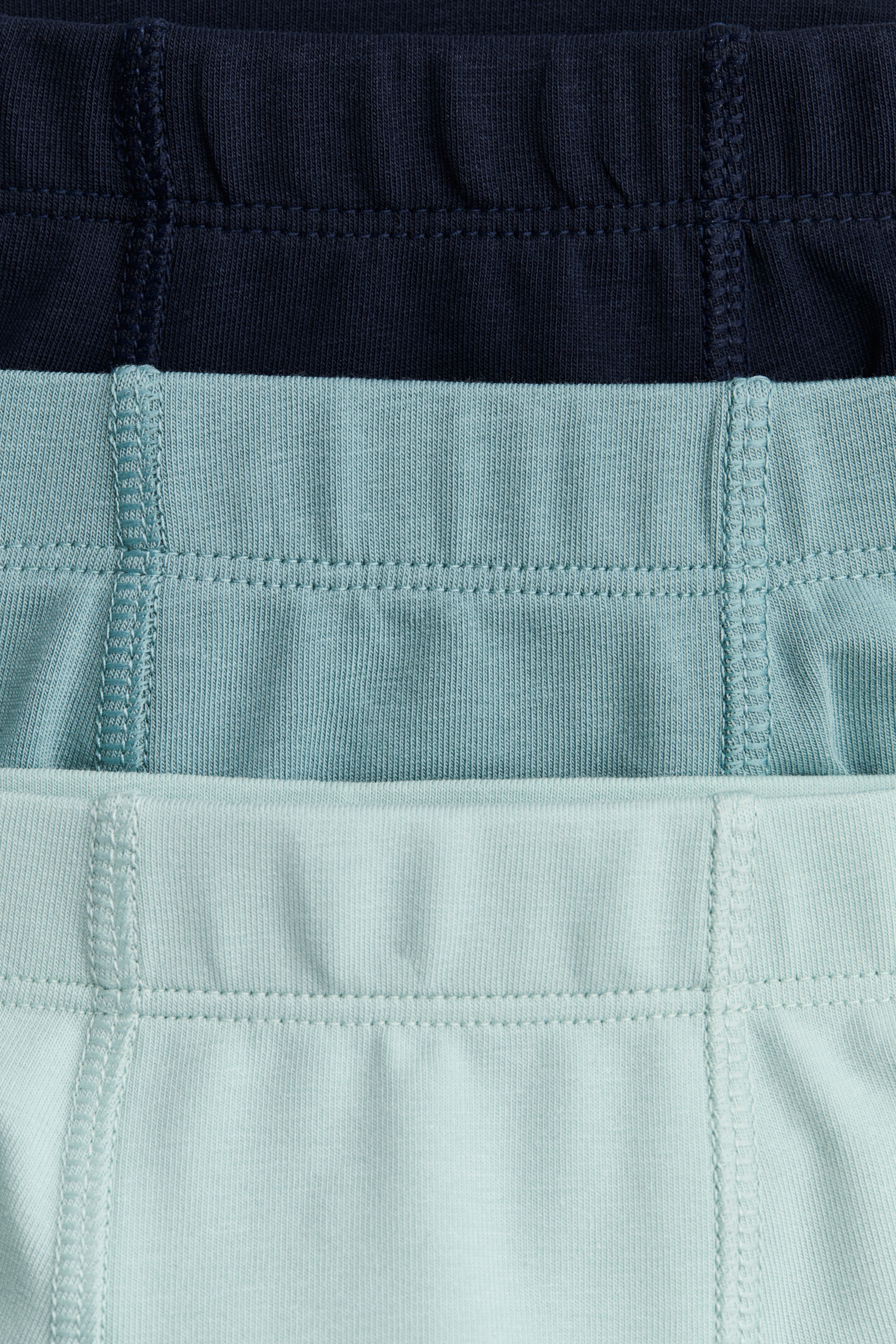 Navy blue/mint green 10-pack Boxer Briefs for kids | H&M CA