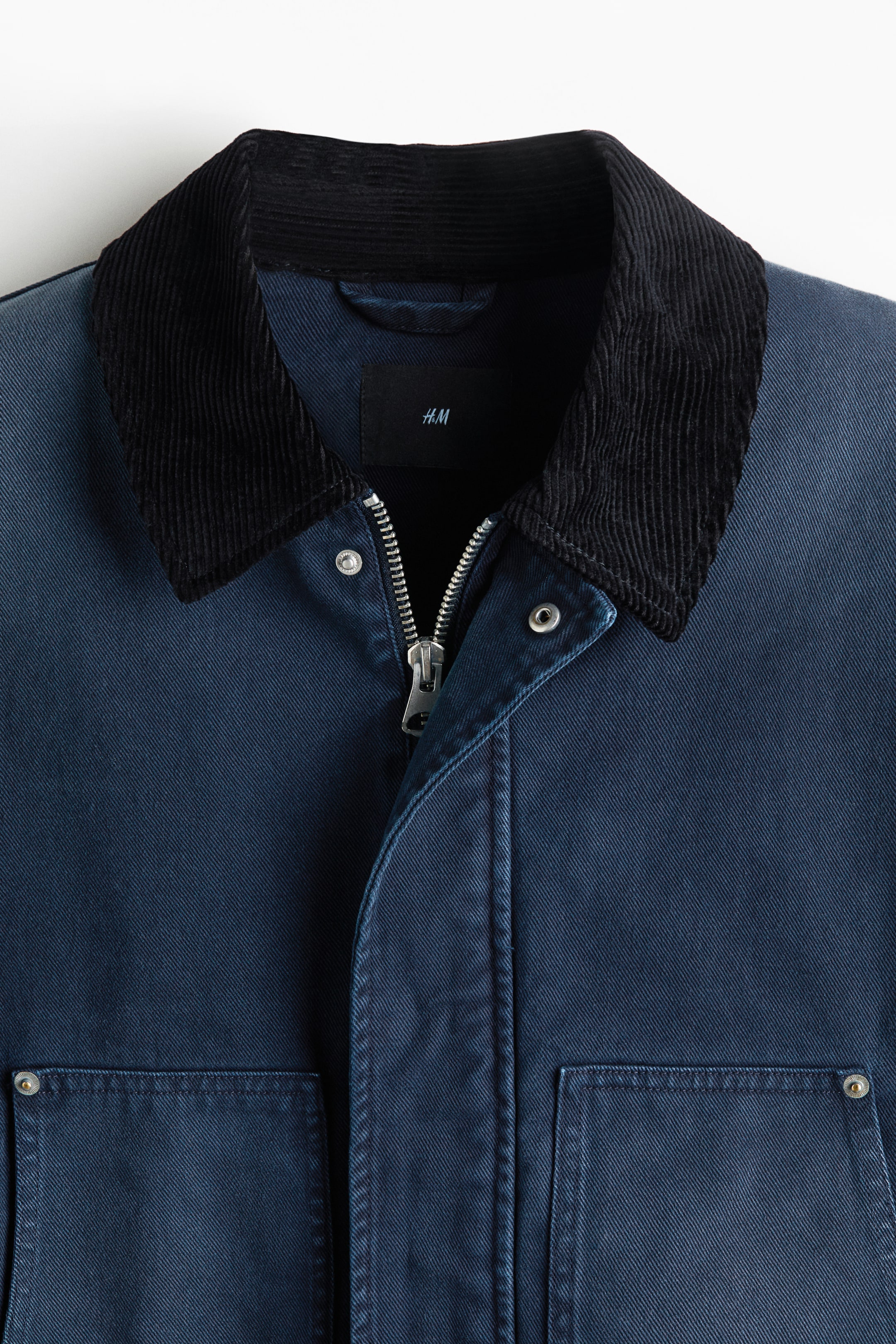 Men’s Dark blue Short Workwear Jacket | H&M CA