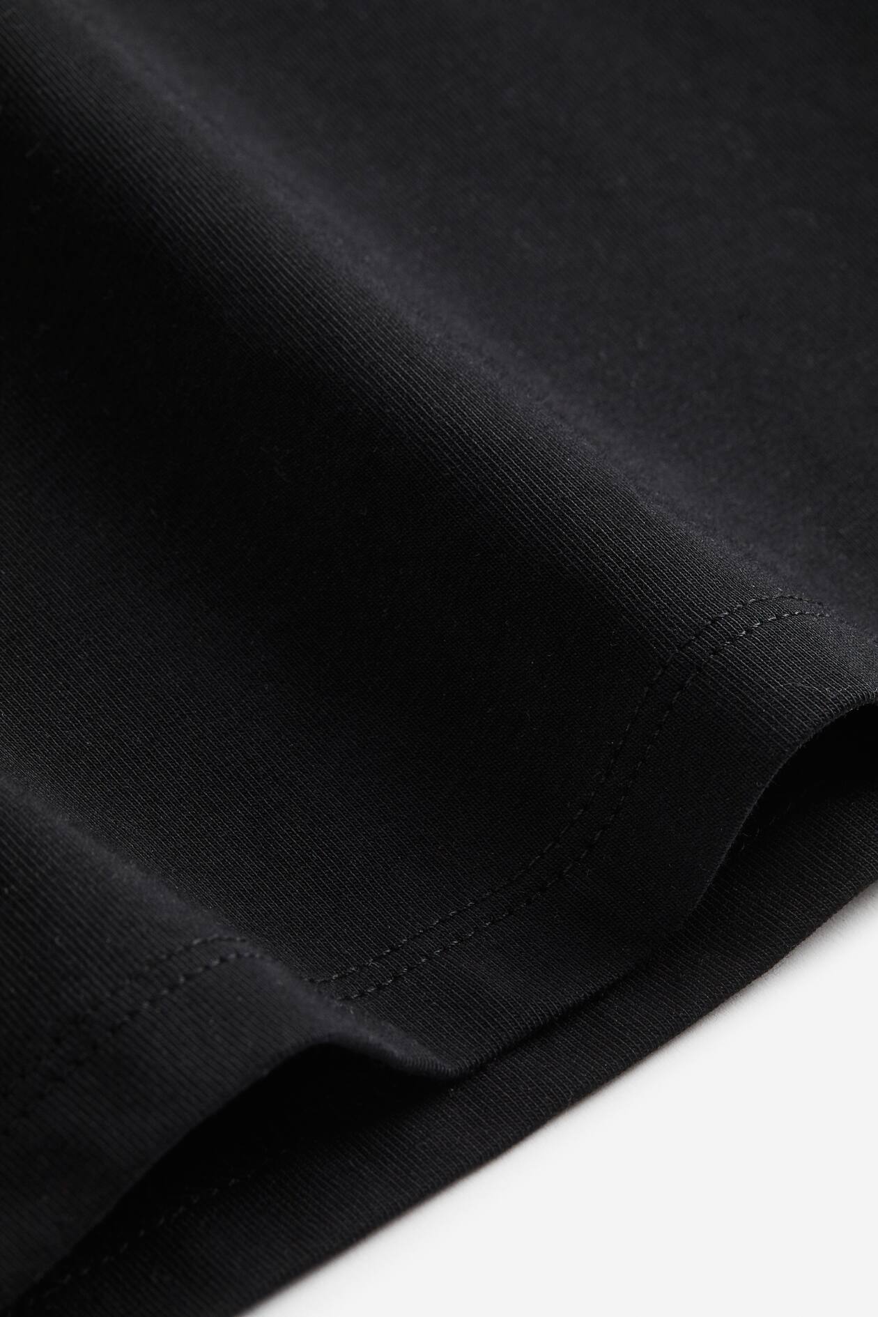 Women's Black Fitted T-shirt | H&M US